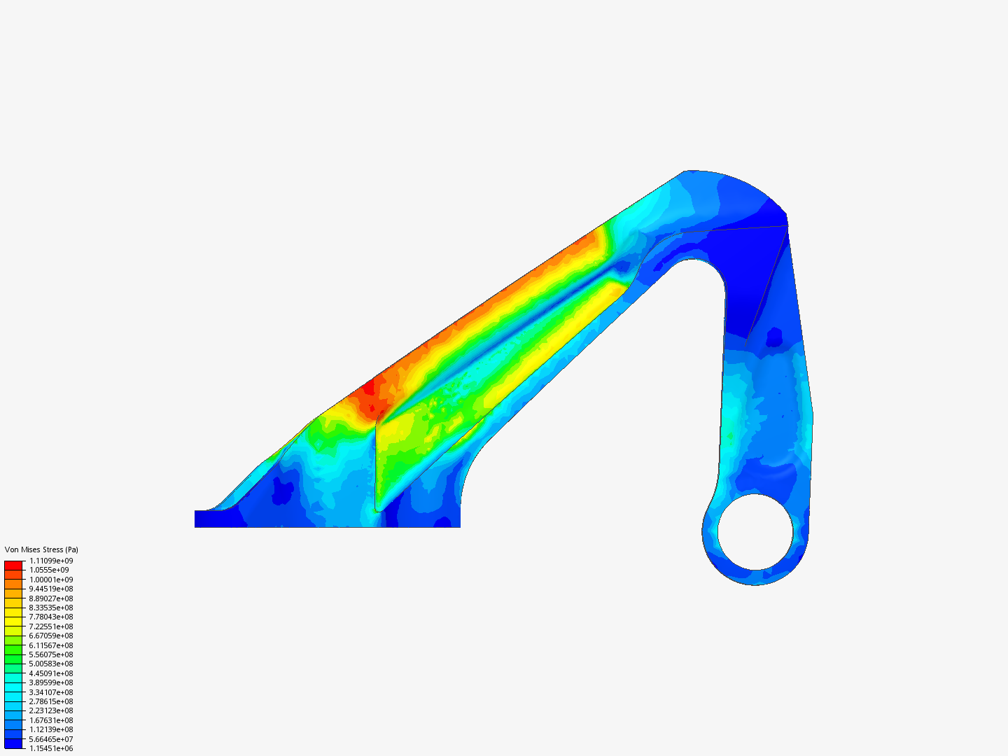 Plate 2: Nonlinear Analysis of Aircraft Engine Bearing Bracket - Copy ...