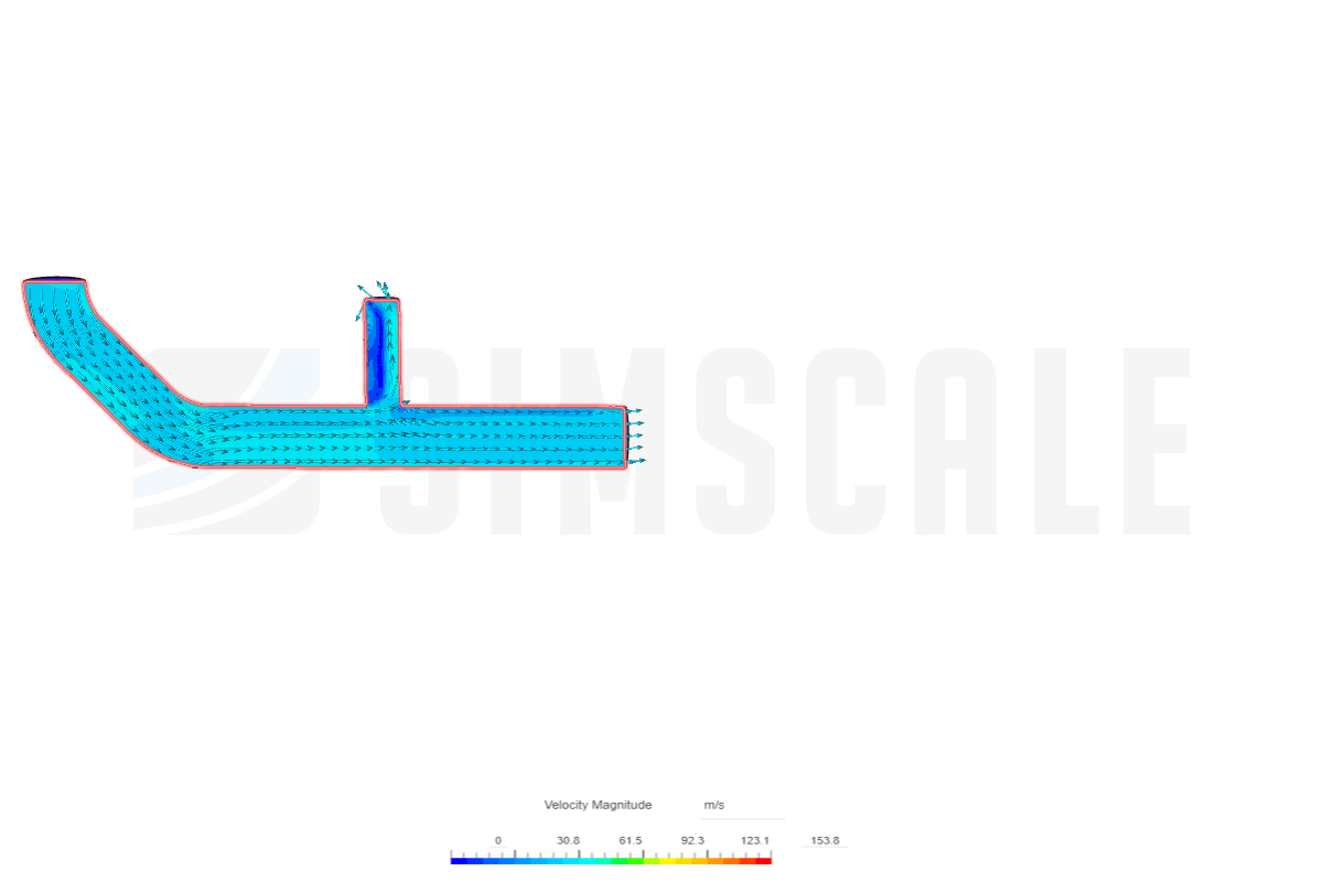 Tutorial 2: Pipe junction flow by mseme | SimScale