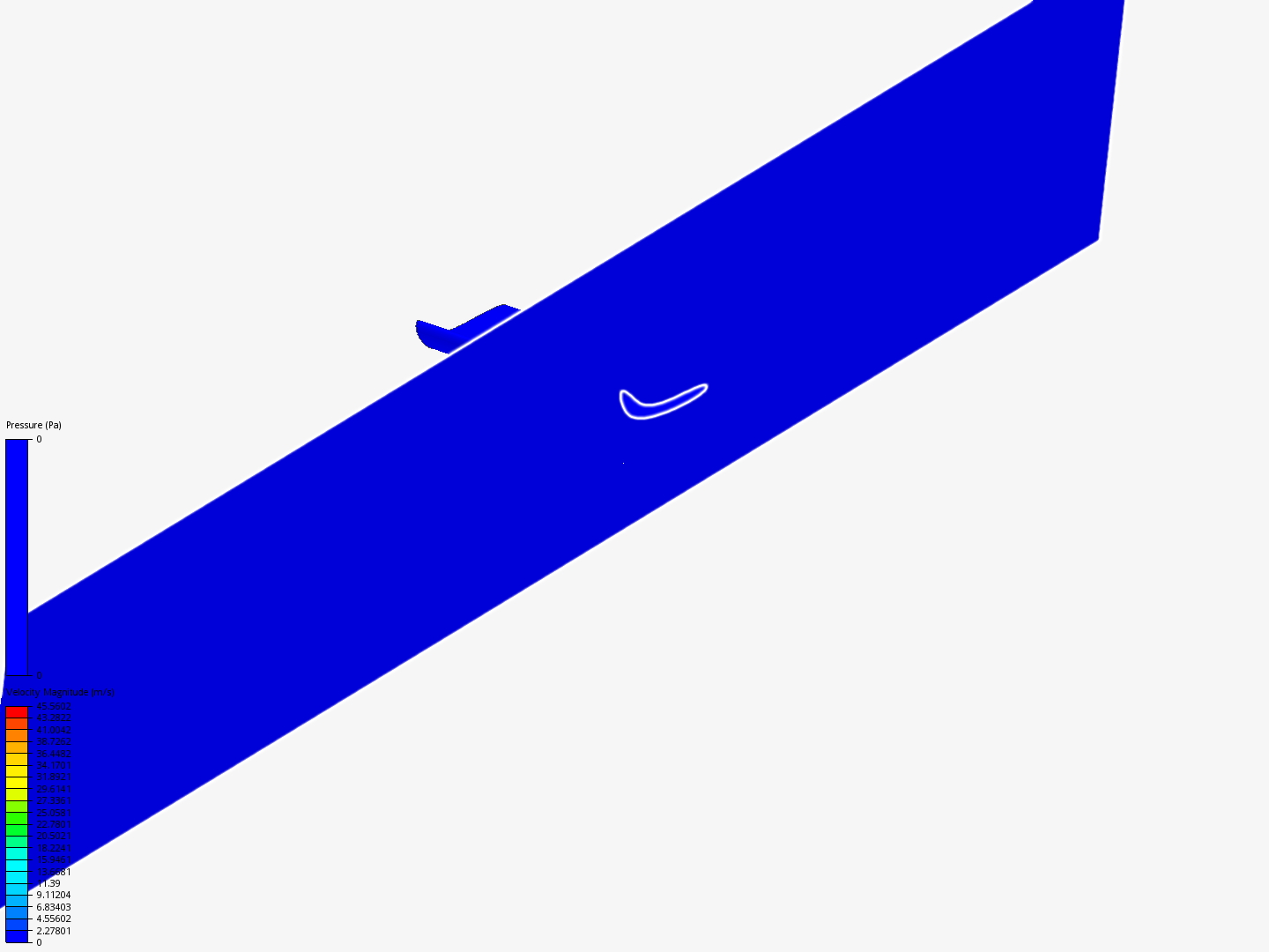 simple rear wing with vortex generator by mskate | SimScale