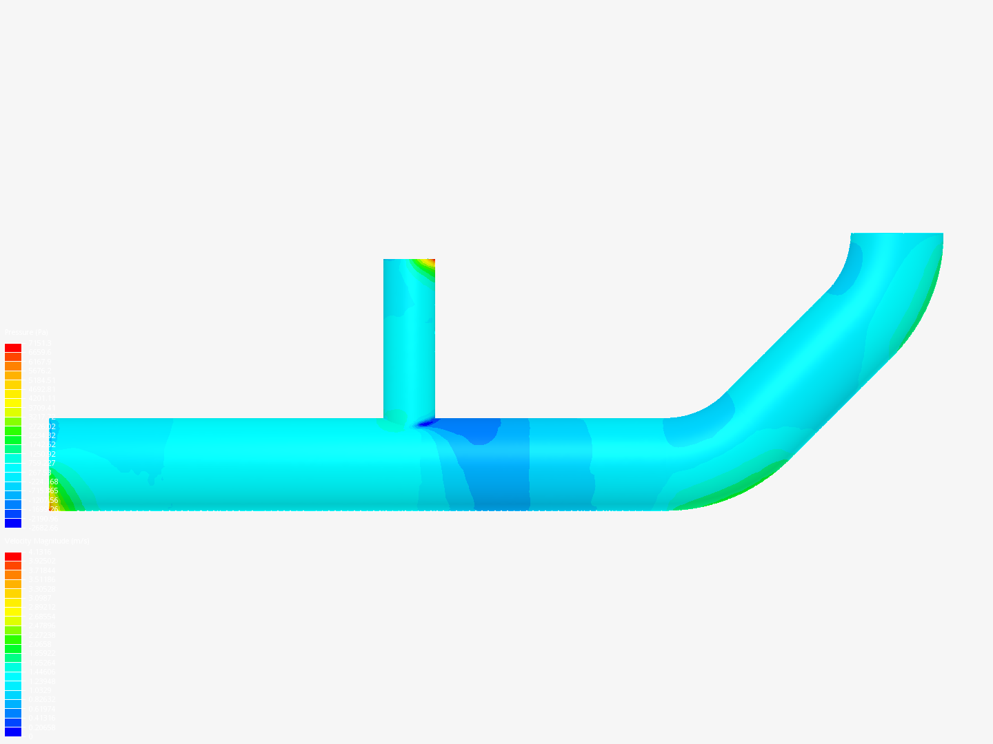 Tutorial 2: Pipe junction flow by musabucar | SimScale