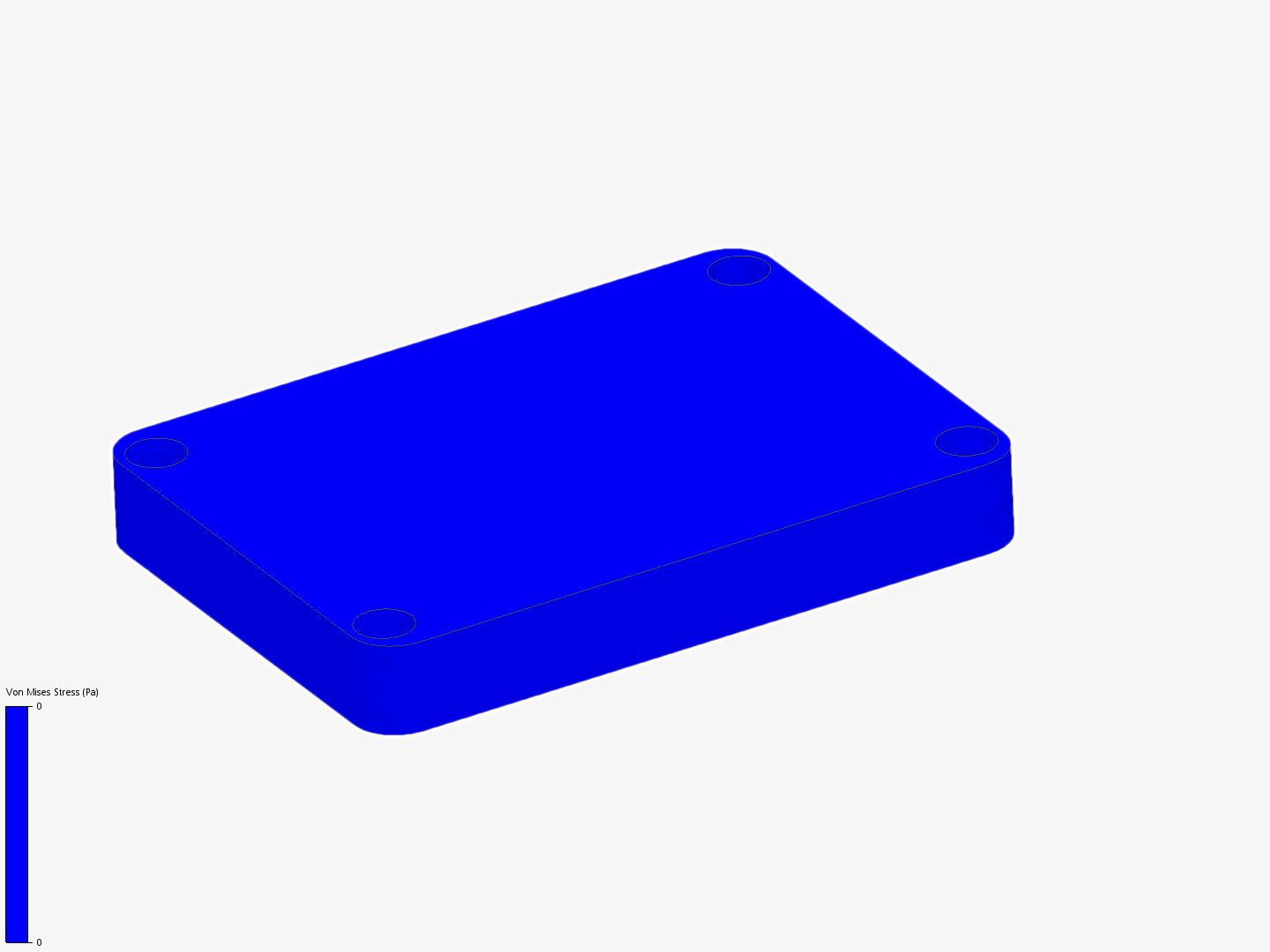 Plate FEA by mvergrant | SimScale