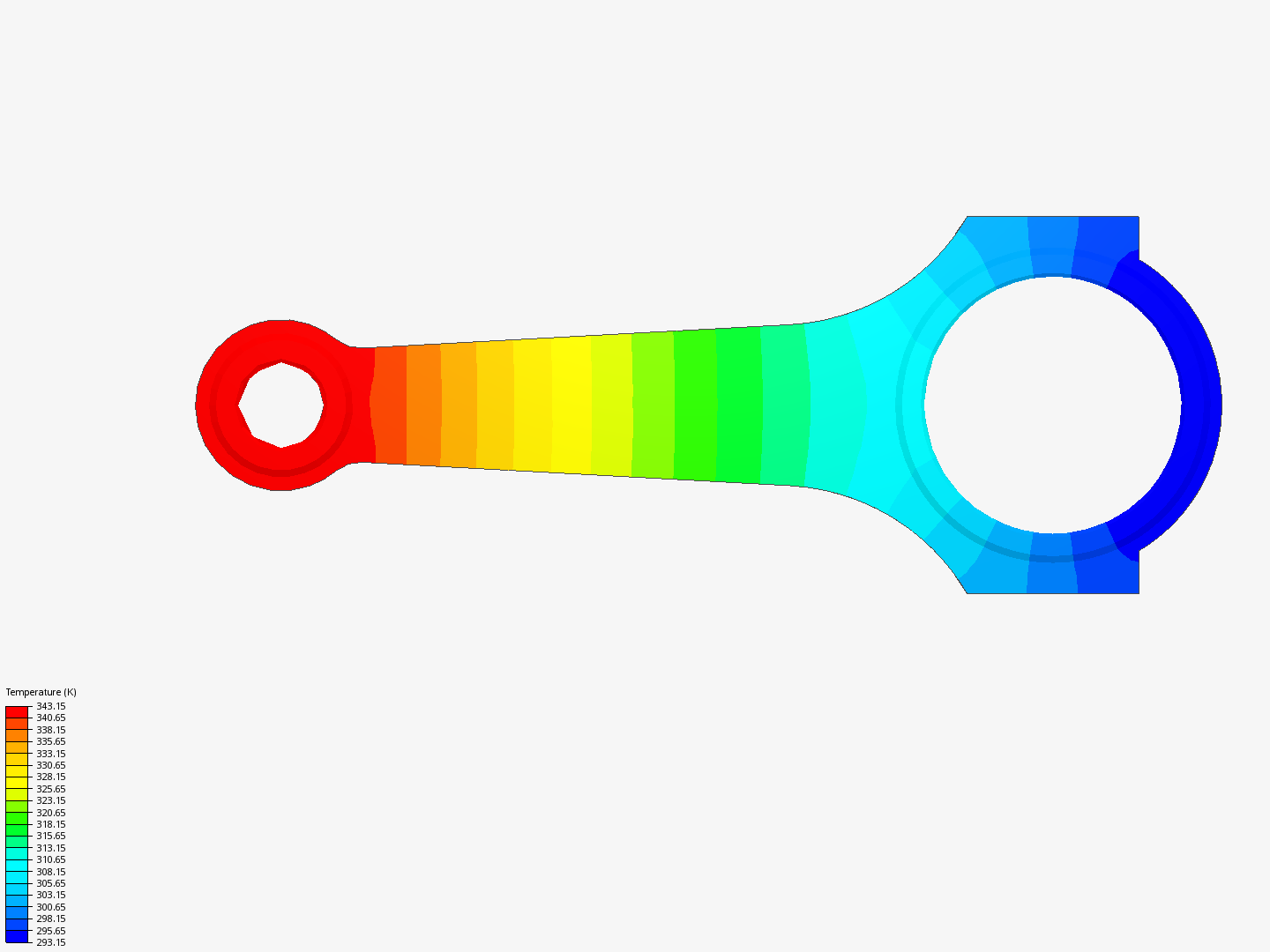 Tutorial 1: Connecting rod stress analysis by mzidni | SimScale