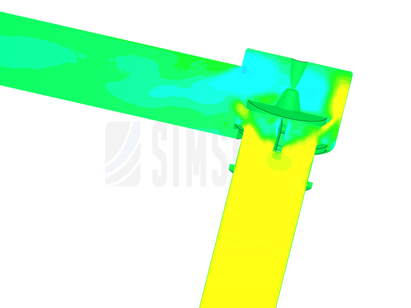 Tutorial: Fluid Flow Through a Valve by nacho01 | SimScale