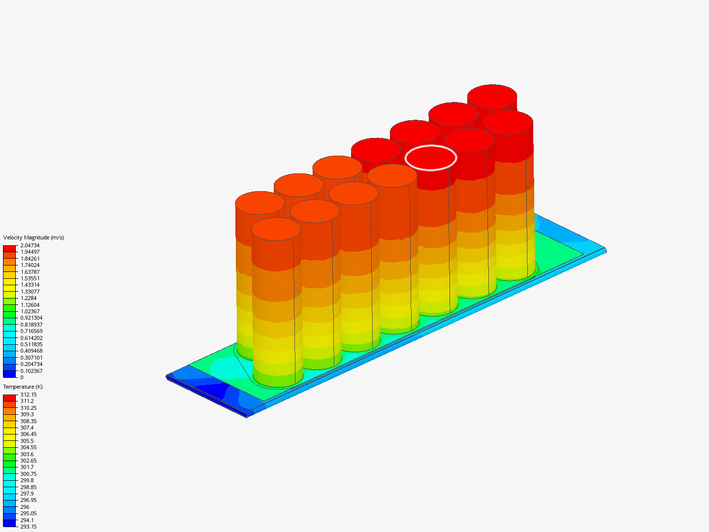 Cold Plate by nathanchidiac | SimScale