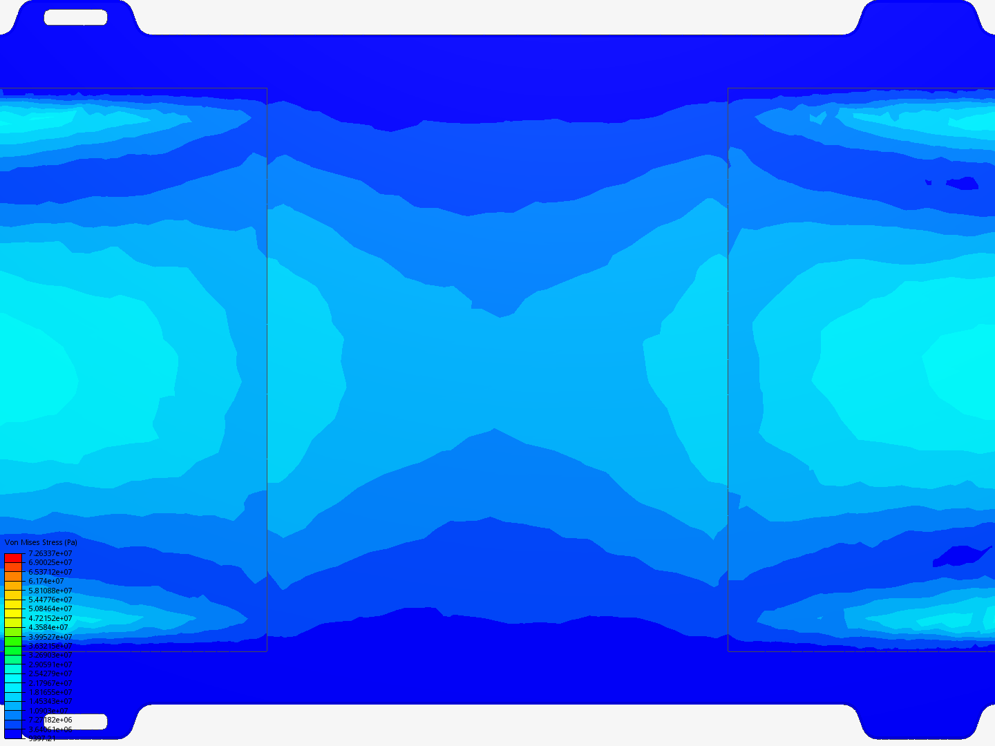 Chassis Static Structural By Naveenoffl Simscale
