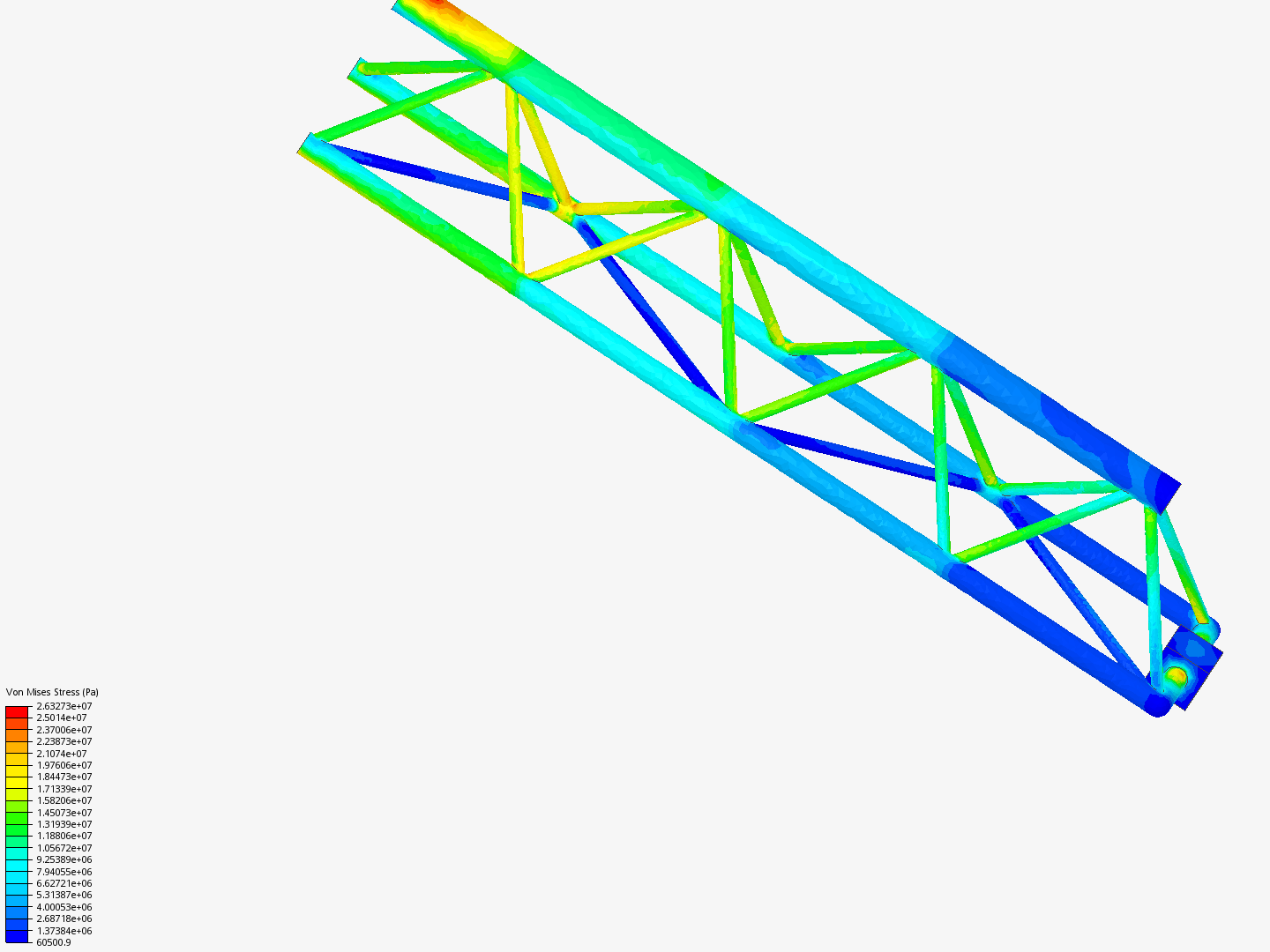 Tutorial - Linear static analysis of a crane by nbethune | SimScale