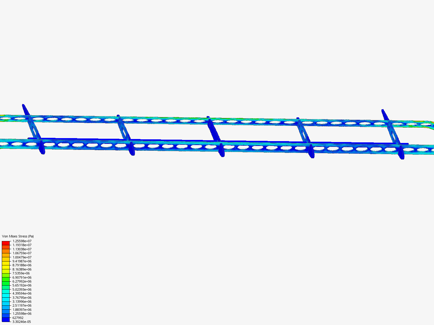 Structural analysis of horizontal stabilizer by nbista | SimScale