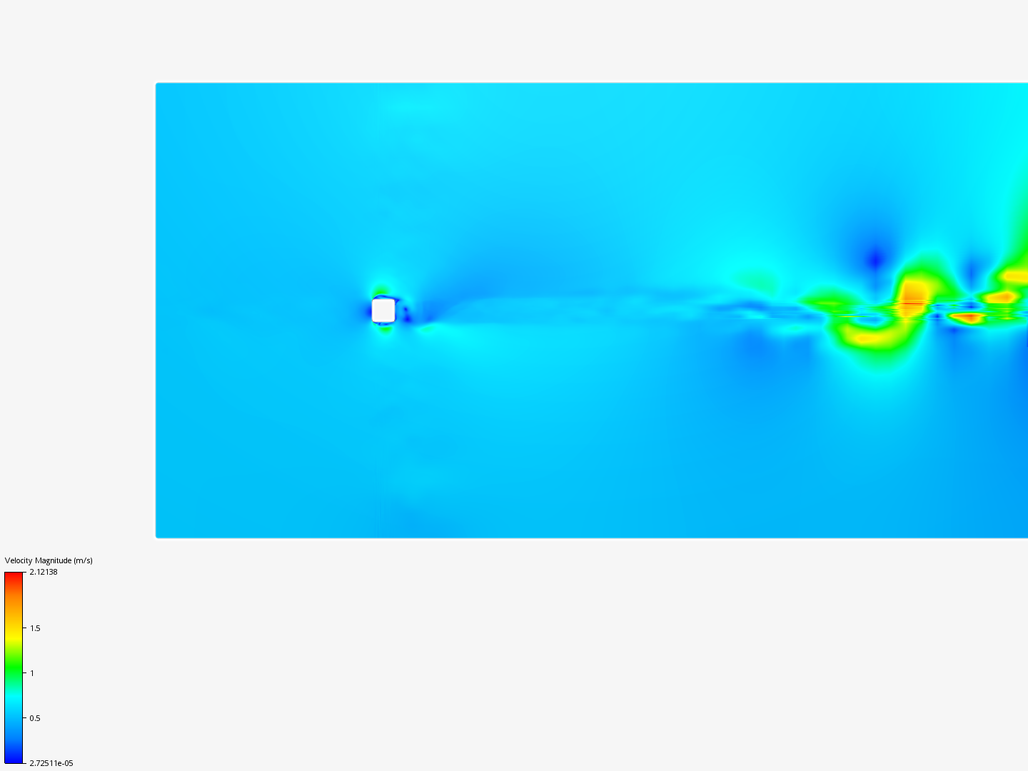 Flow around Square Cylinder by necrotoxic666 | SimScale