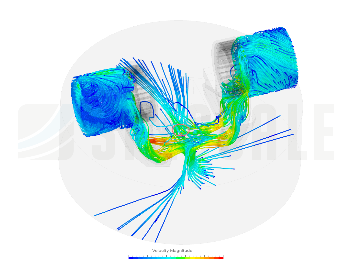 fan duct by nhchiu | SimScale