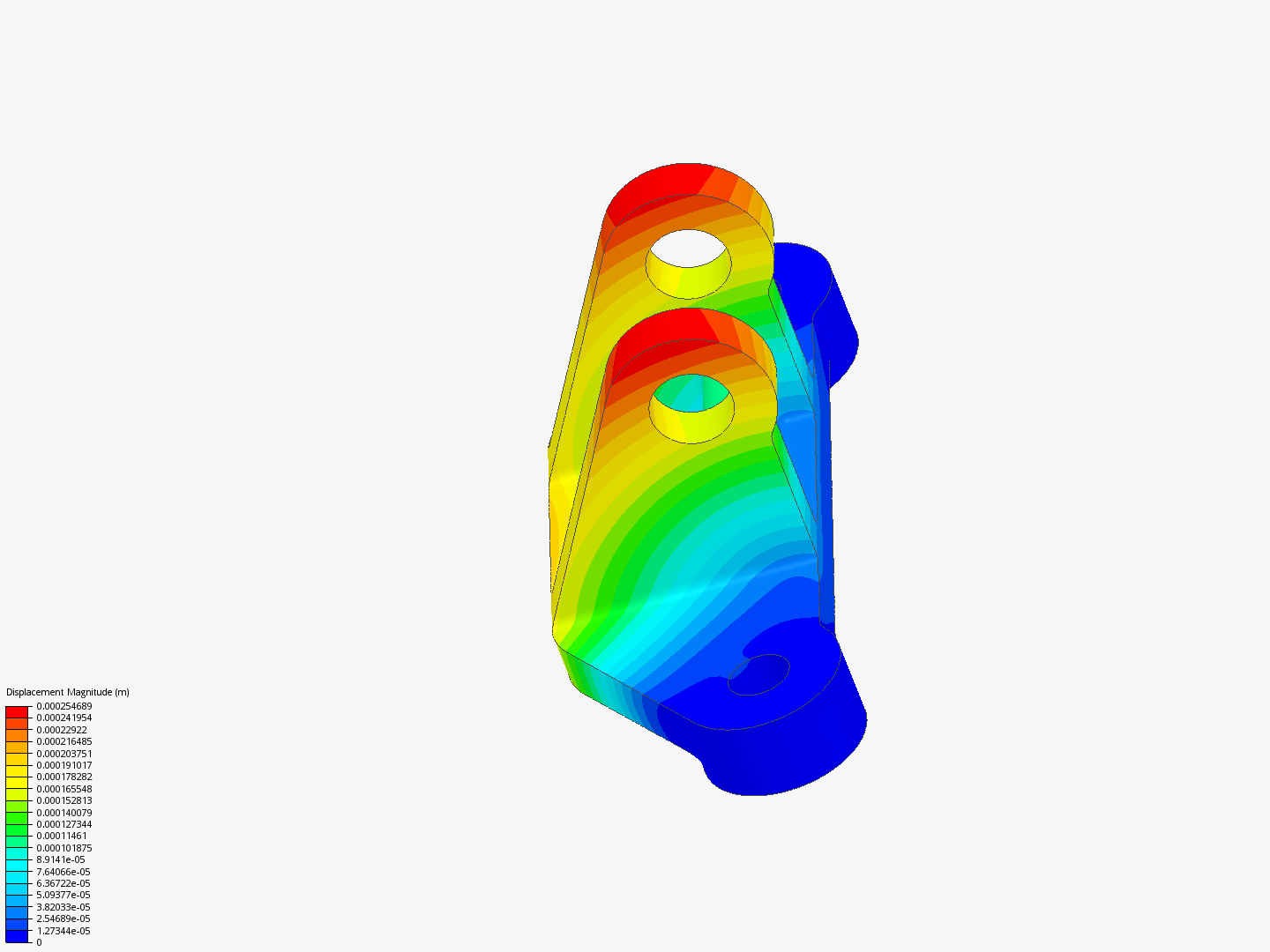Bracket Static Simulation by nilsbaesecke | SimScale
