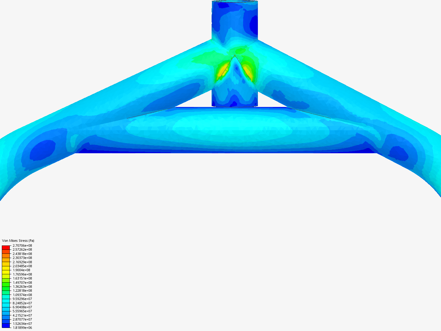 Lower Wishbone by nkm_237 | SimScale
