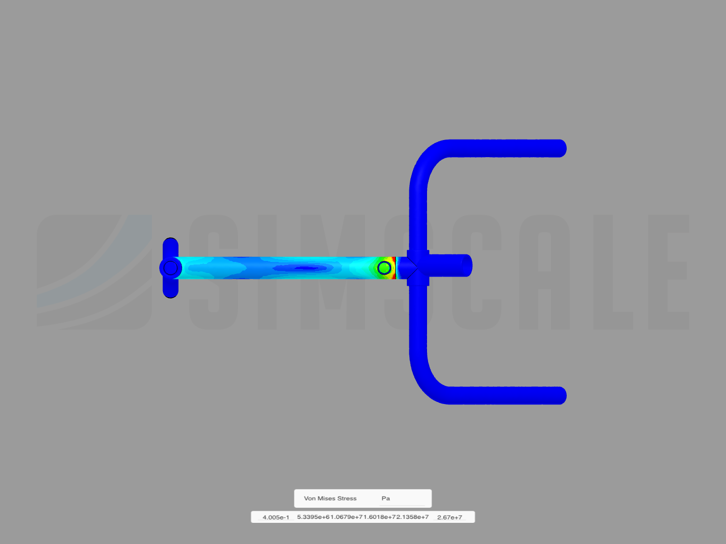 Stress analysis by nlr2001 | SimScale