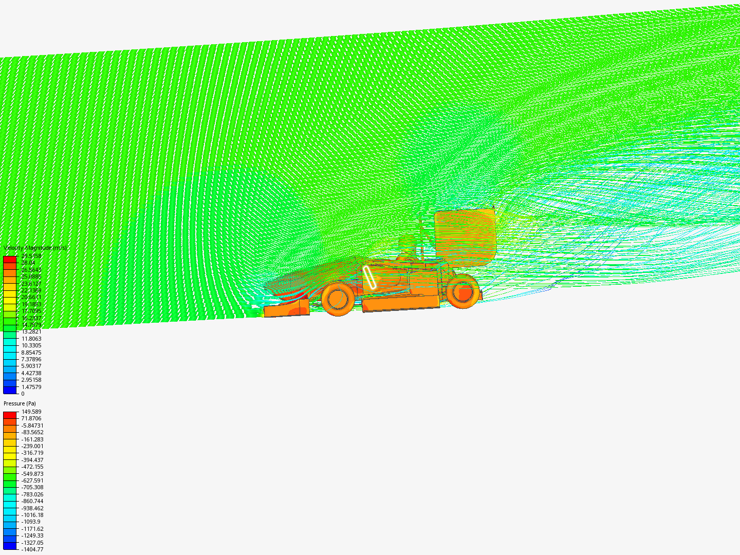 Tutorial: Incompressible Flow around a Formula Student Car by nmetsola ...