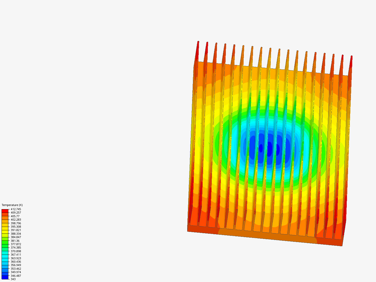 Heat transfer Heat sink by nopantsx | SimScale