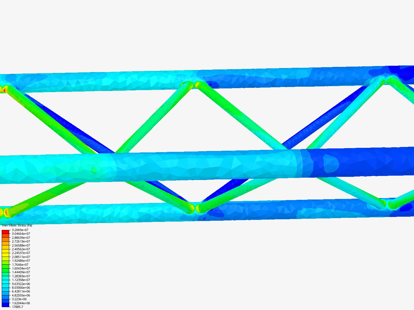 Tutorial - Linear static analysis of a crane by nvidales | SimScale