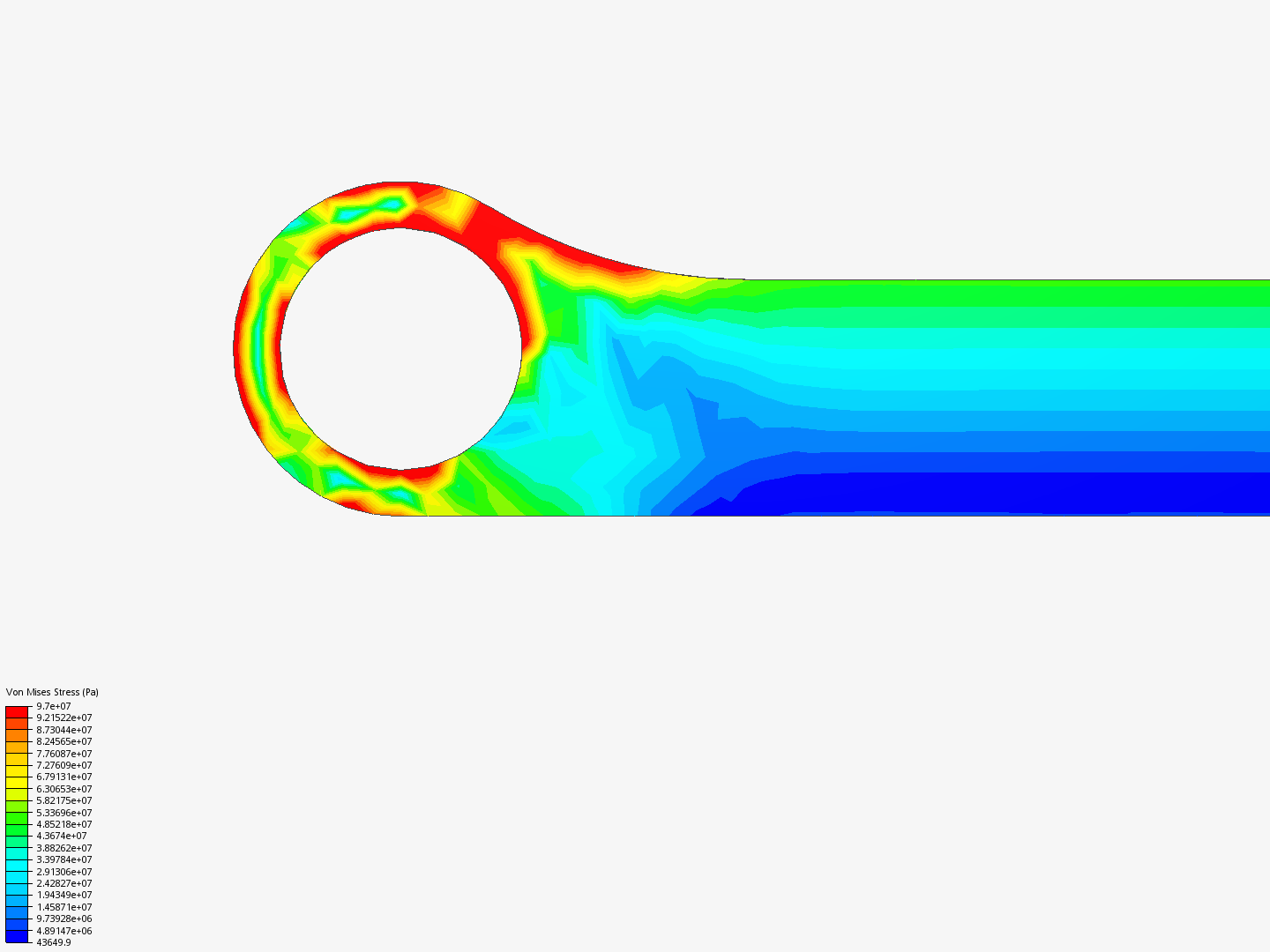 Lower Link Static by oaccount | SimScale