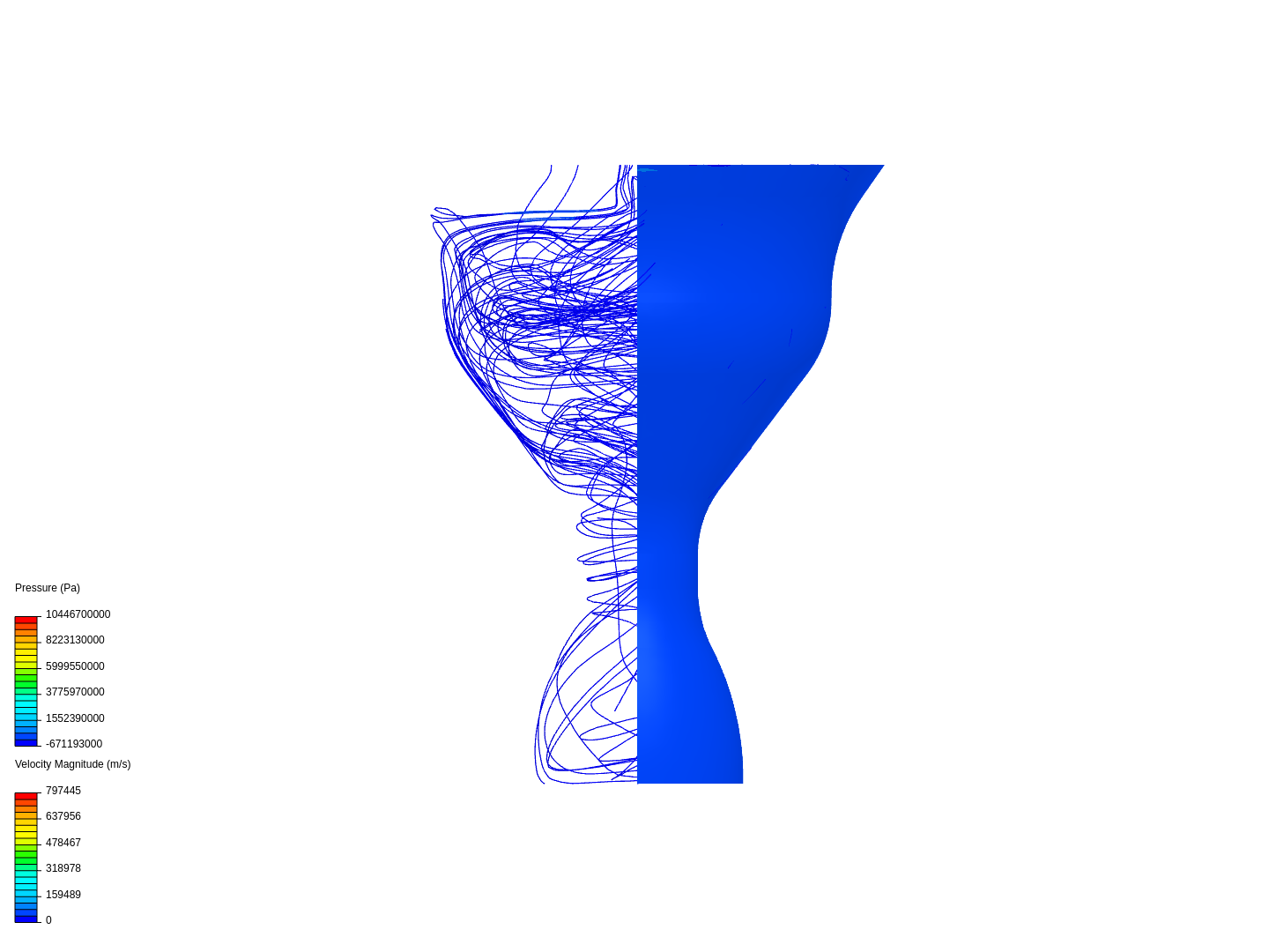 rocket nozzle air flow1 by oboggs | SimScale