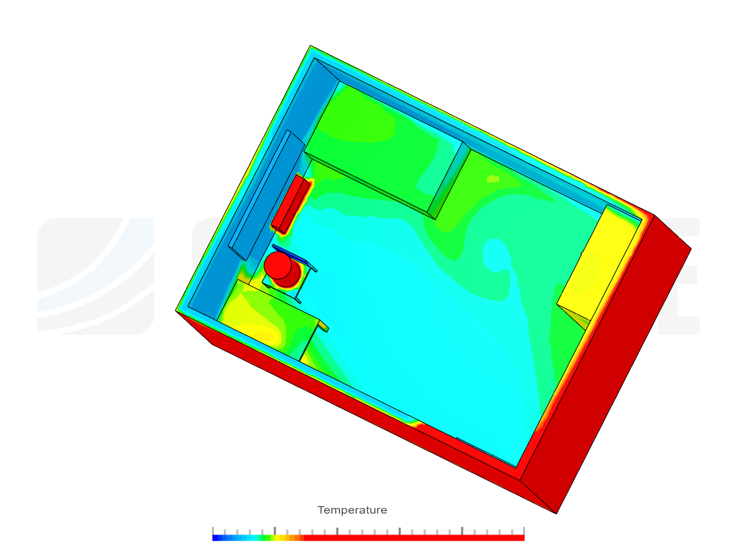 Thermal Comfort - Room by oe22d002 | SimScale