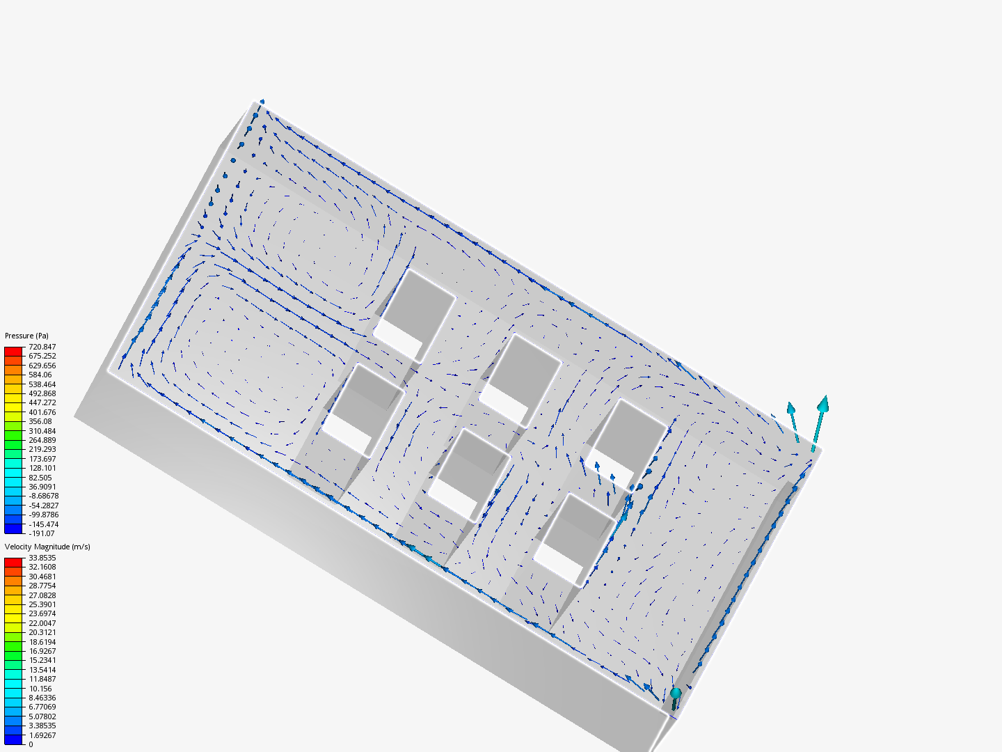 Server Room Cooling with CFD Analysis - Copy by ofek141ofek | SimScale