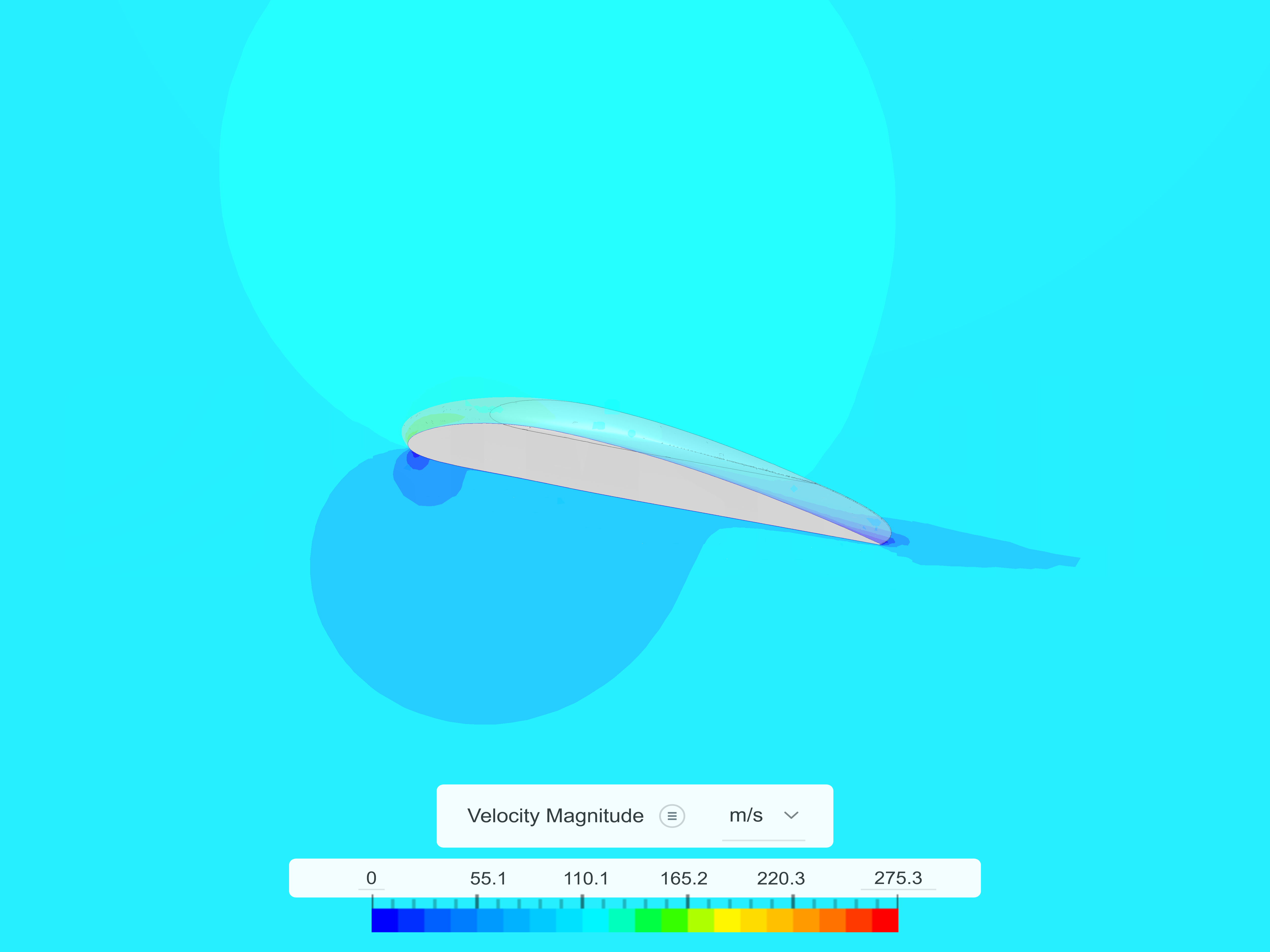 Wing flow cfd by ojo | SimScale...