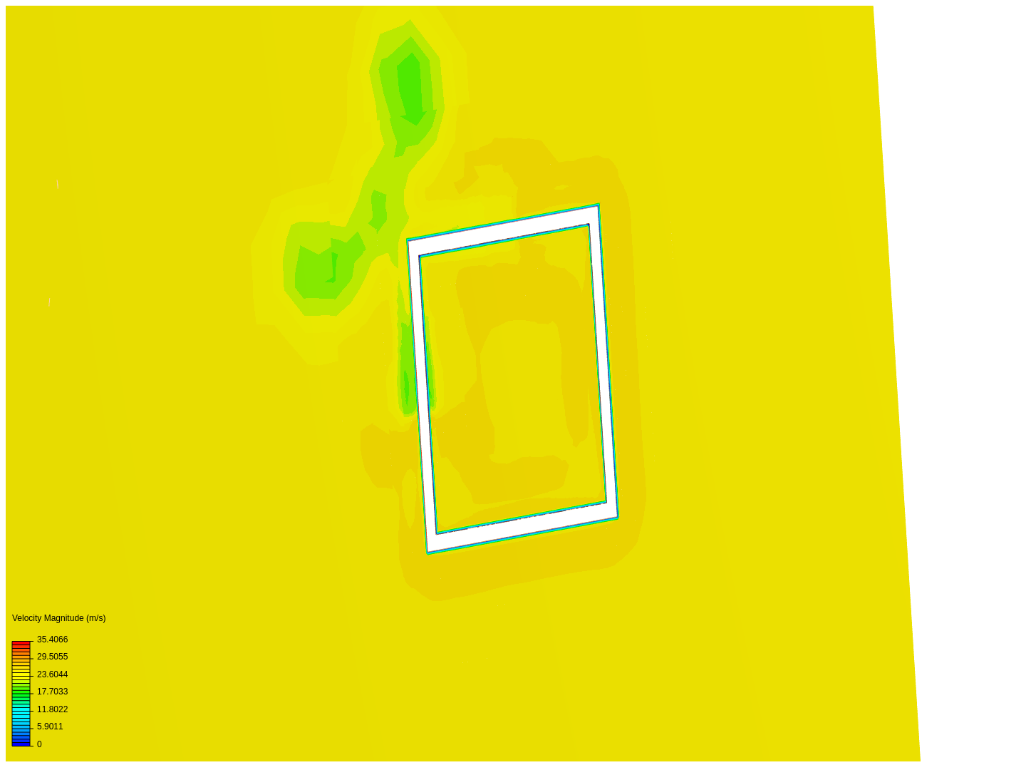 Kalin cerceve ve kure deneme 2 by okanarif | SimScale