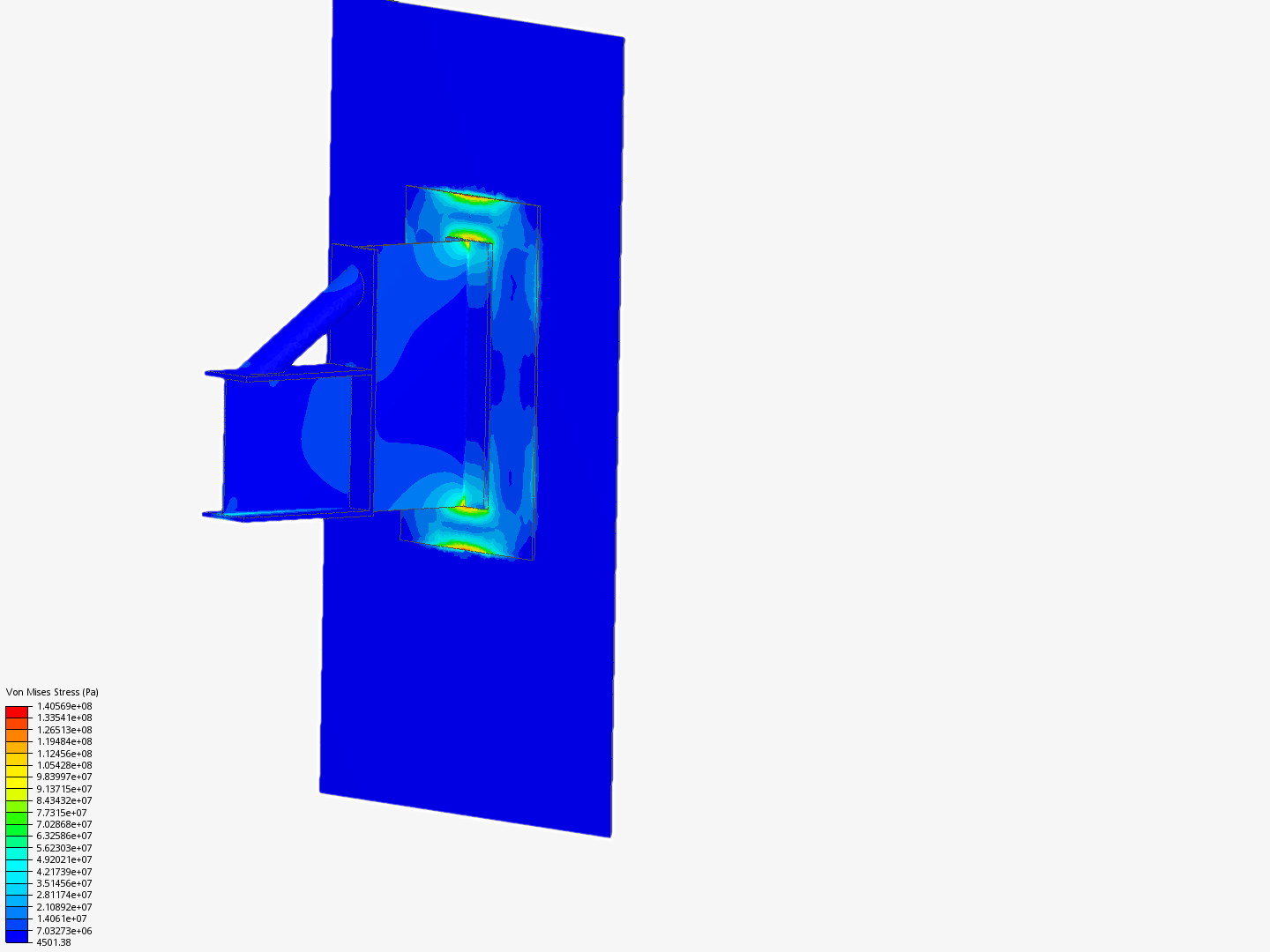 Mensulas Tanque 2 by omarsummum | SimScale