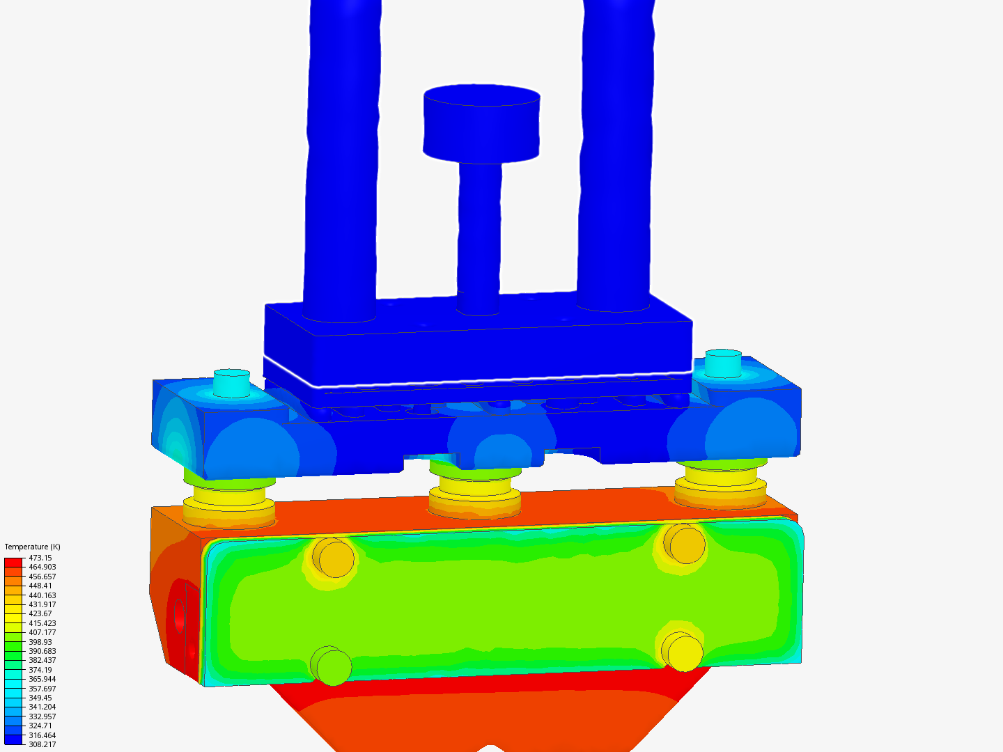Transfer heat in mechanism COPY by omcshane | SimScale