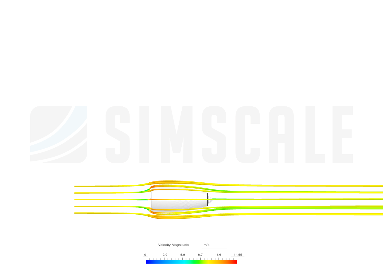 3rd iteration of bike light by ome23 | SimScale