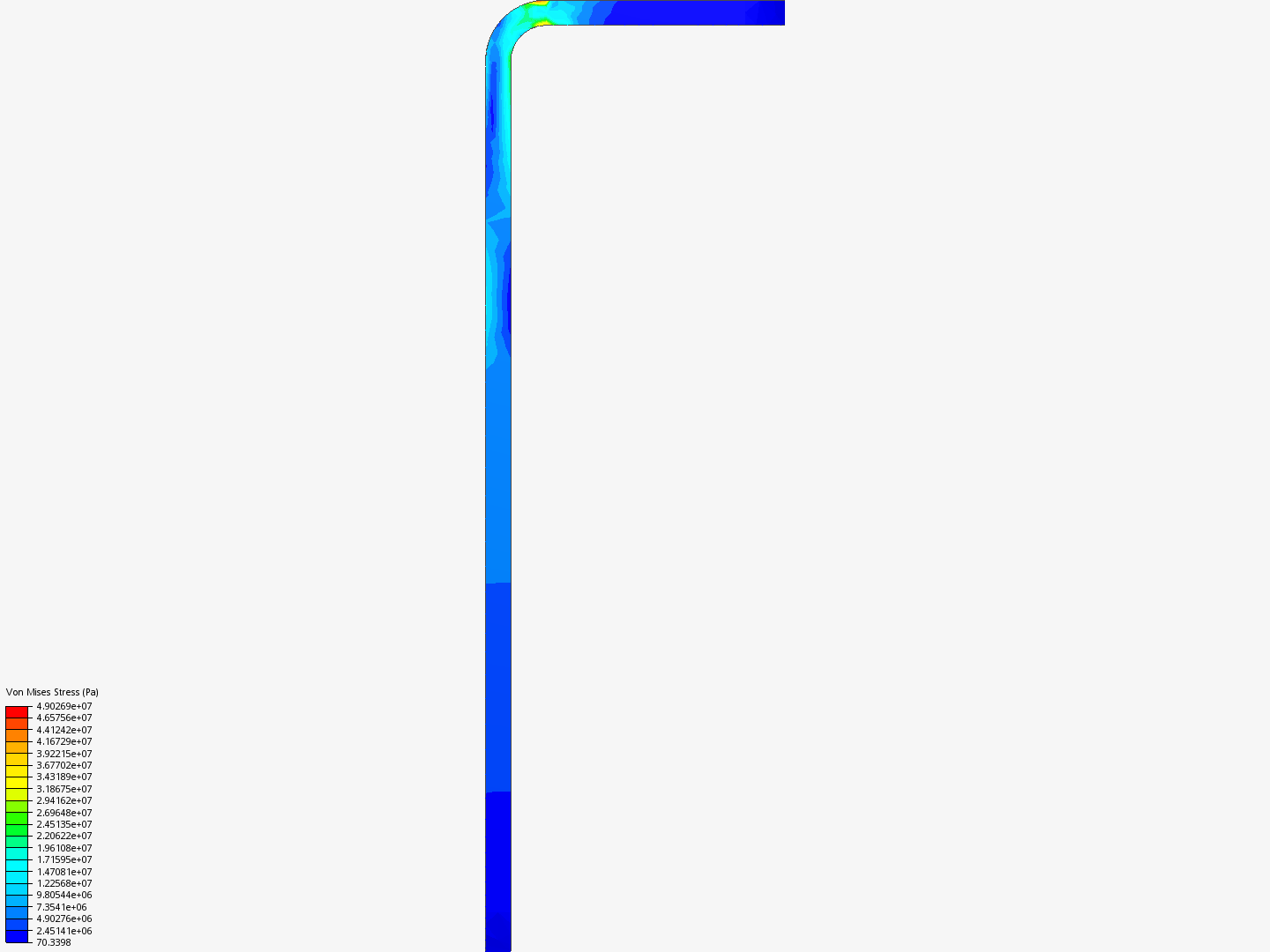 Bracket FEA by ortizricardo17 | SimScale