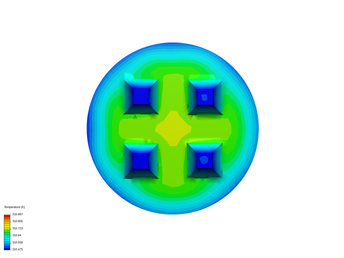 Circular packaging heat simulation by osavolainen | SimScale