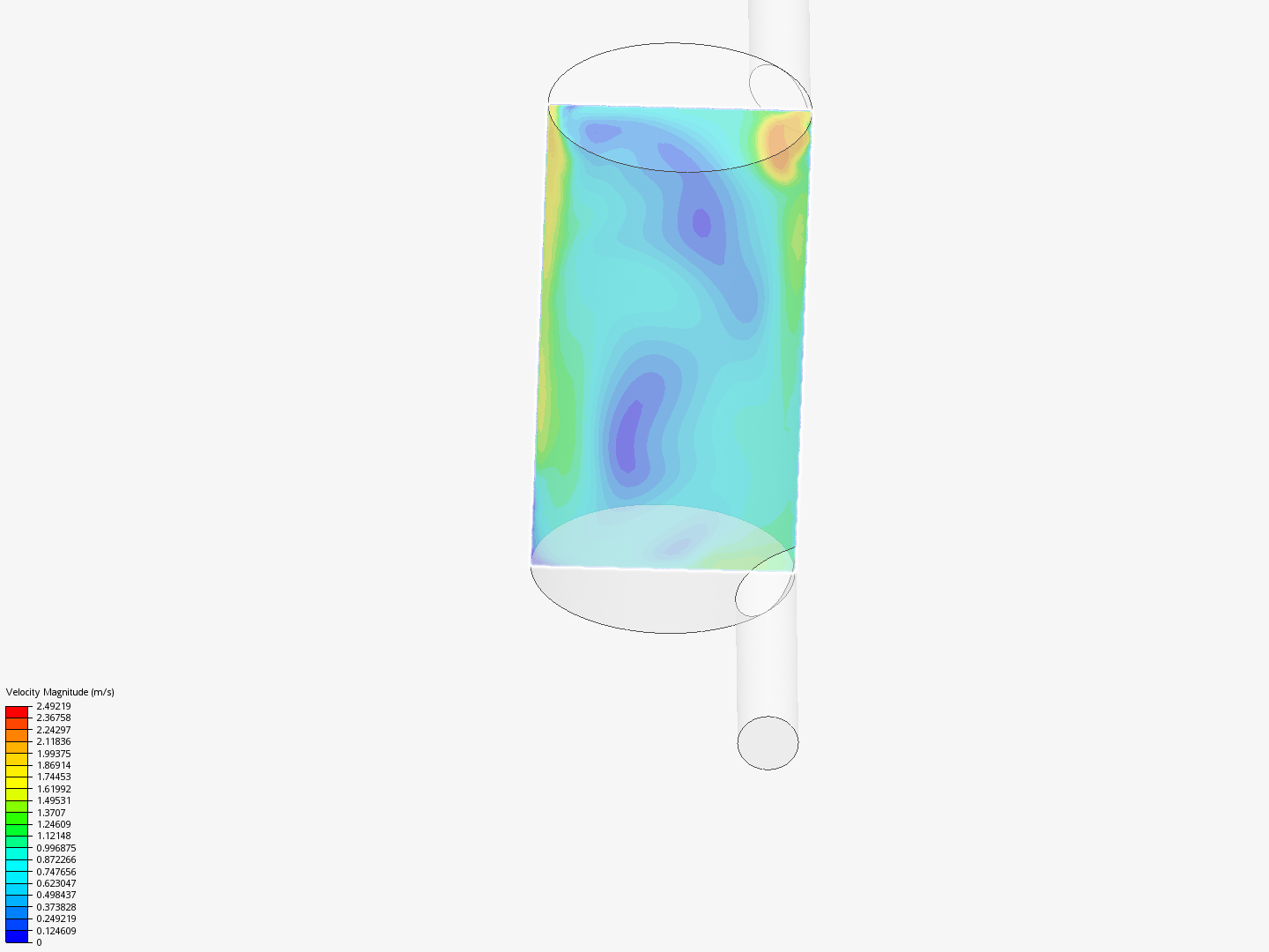 SWIRL POT SIMULATION mesh optimized by parg | SimScale