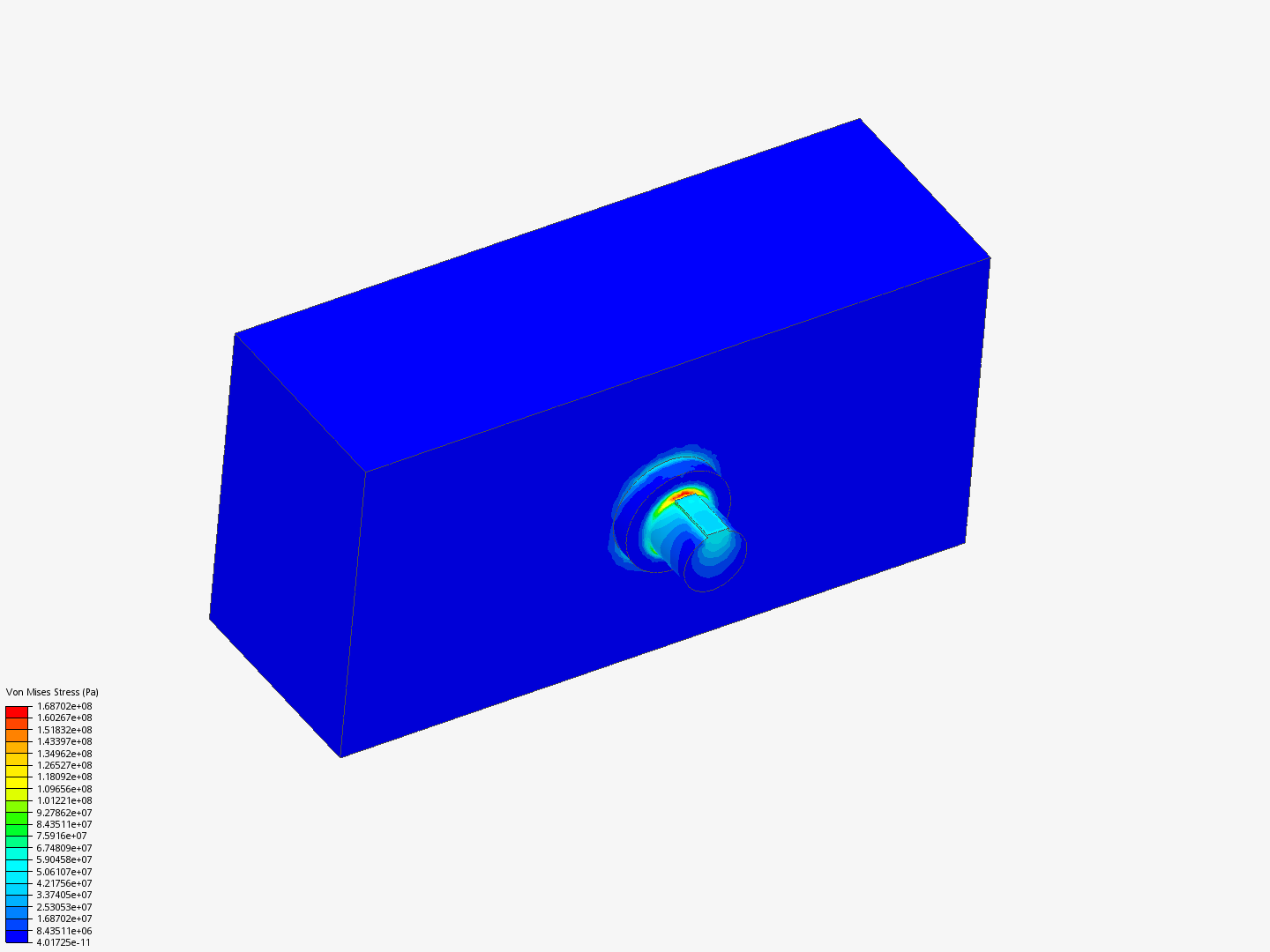 6mm_rounded_pin_load_test_500N by patita1997 | SimScale