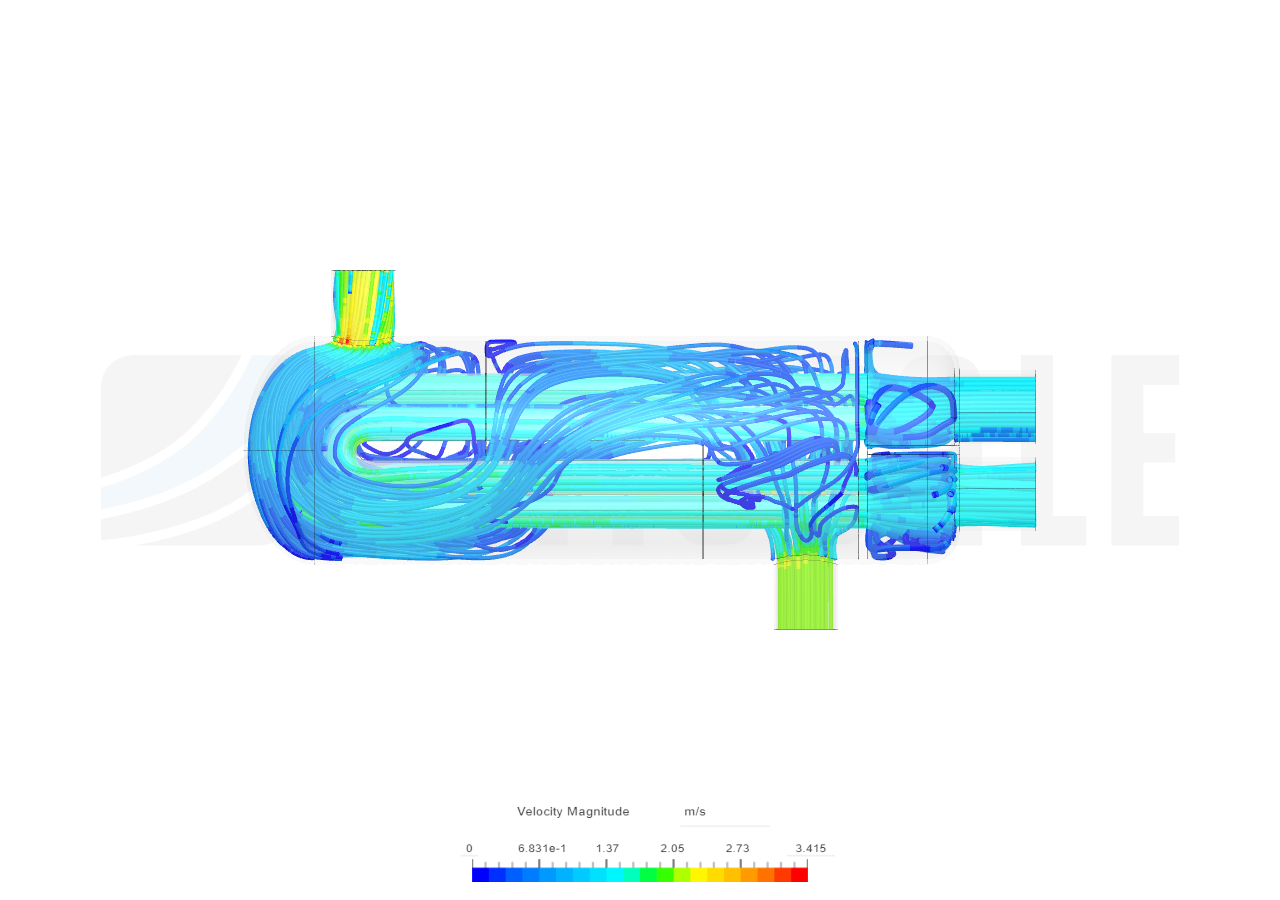 2-Tutorial: U type Heat Exchanger by pauladpv | SimScale