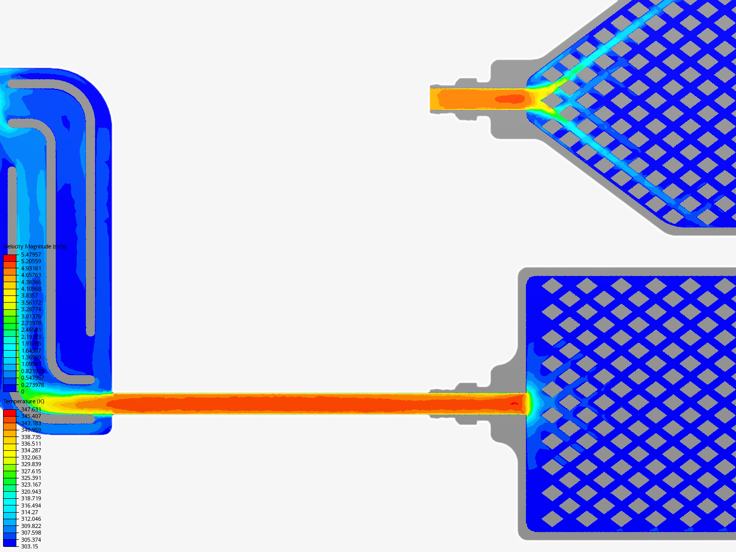 Cold Plate Double by pawithfirst | SimScale