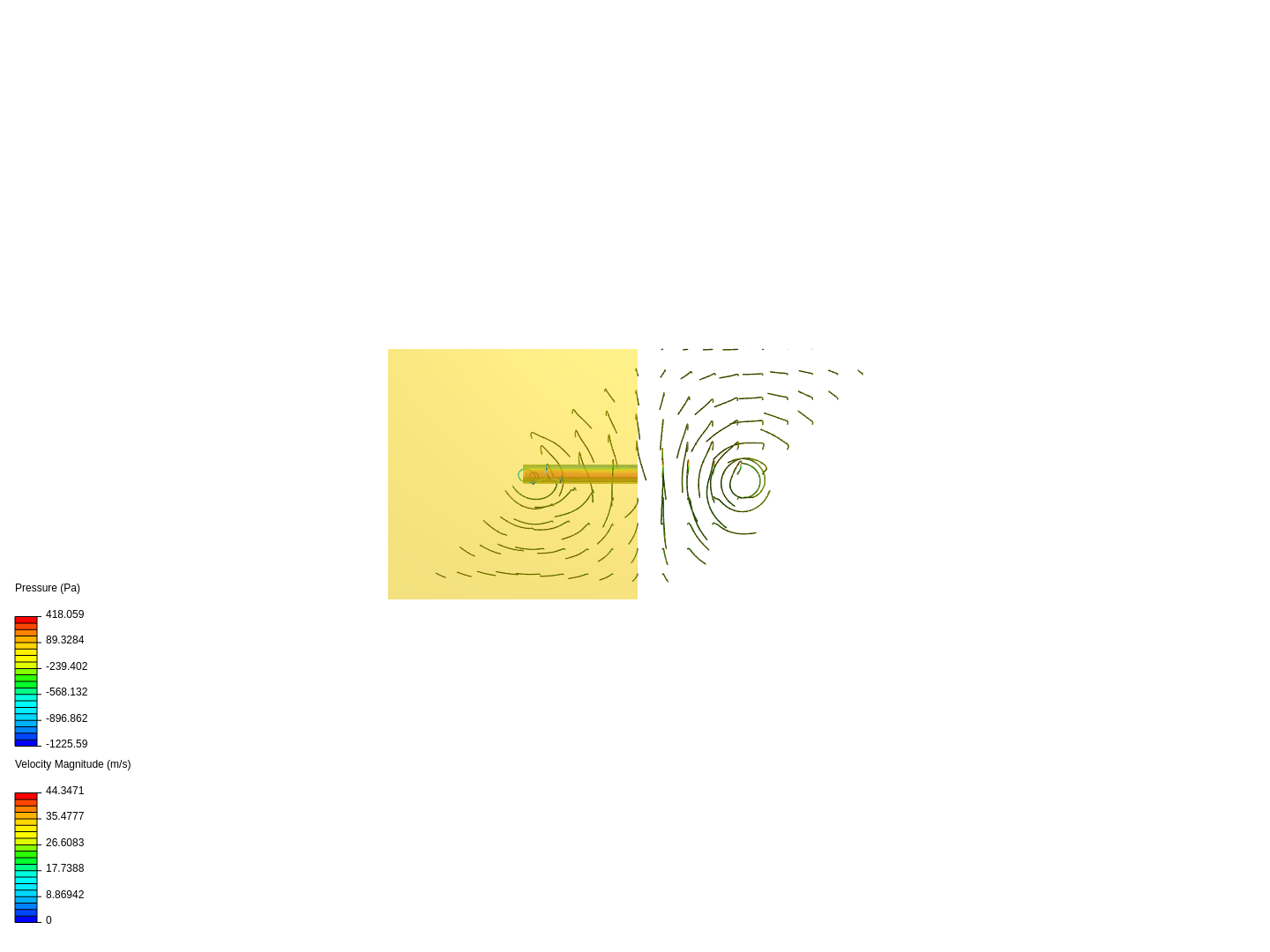 Wing Lift Drag Example by pbowe | SimScale