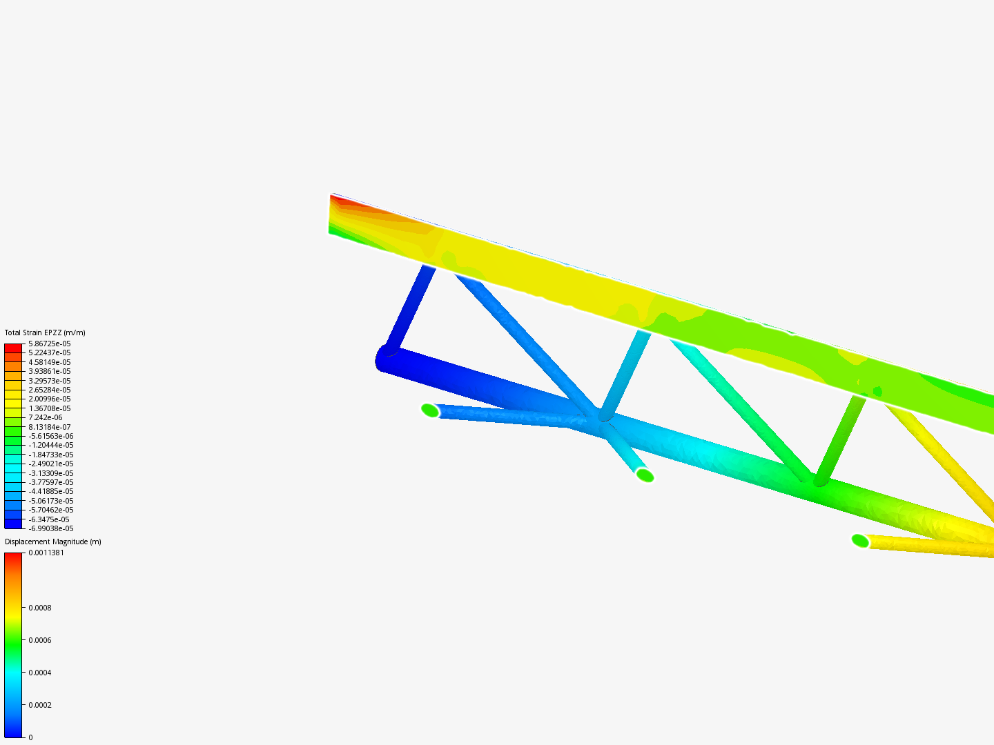 Tutorial - Linear static analysis of a crane by pdong2025 | SimScale