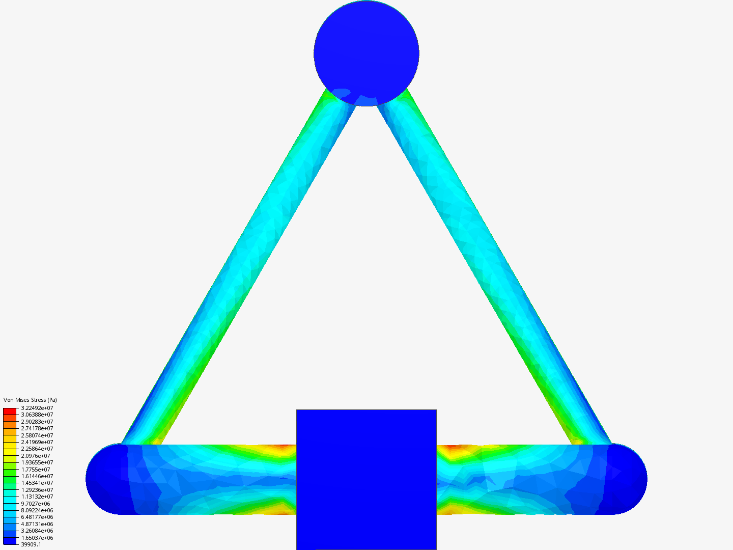 Tutorial - Linear static analysis of a crane by pedromoreira | SimScale