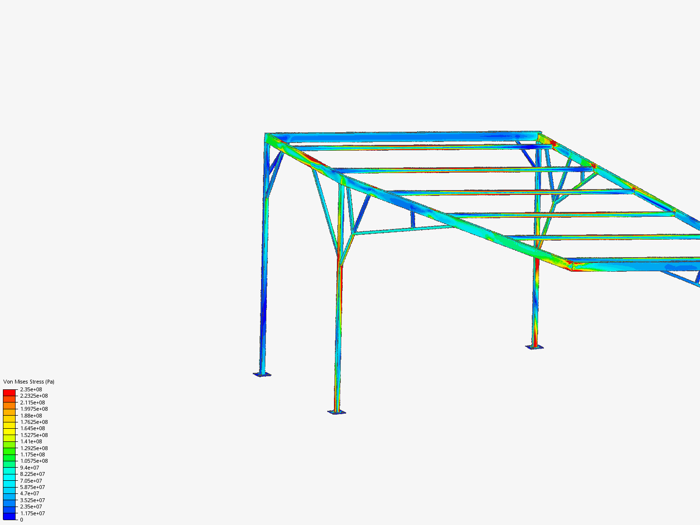 Carport - structural - V7 by peter_nagy_121 | SimScale