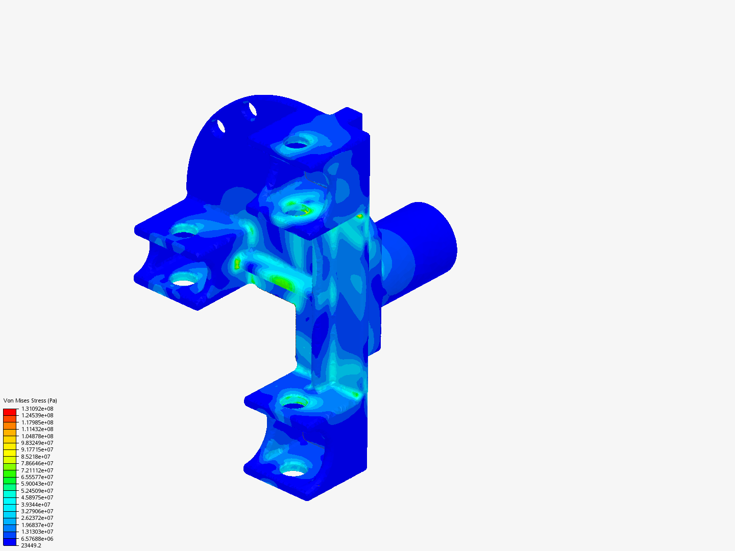 USQ Stress Analysis by pfourie | SimScale