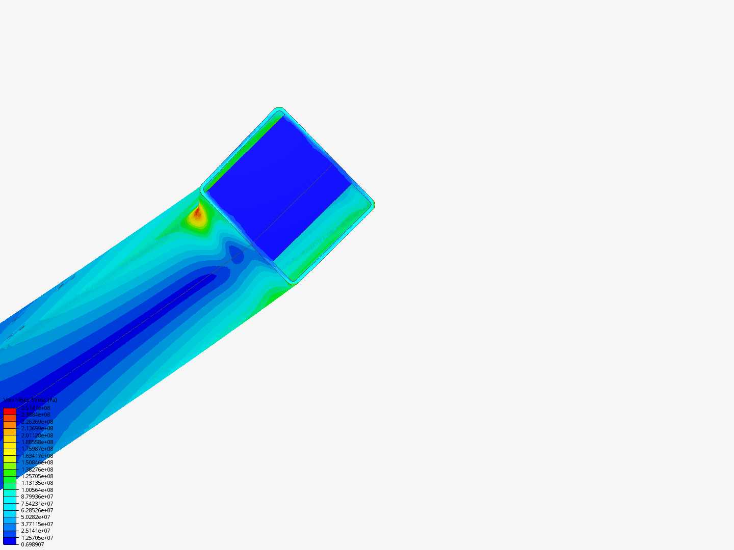 Structural analysis for Vtol by pkaran | SimScale