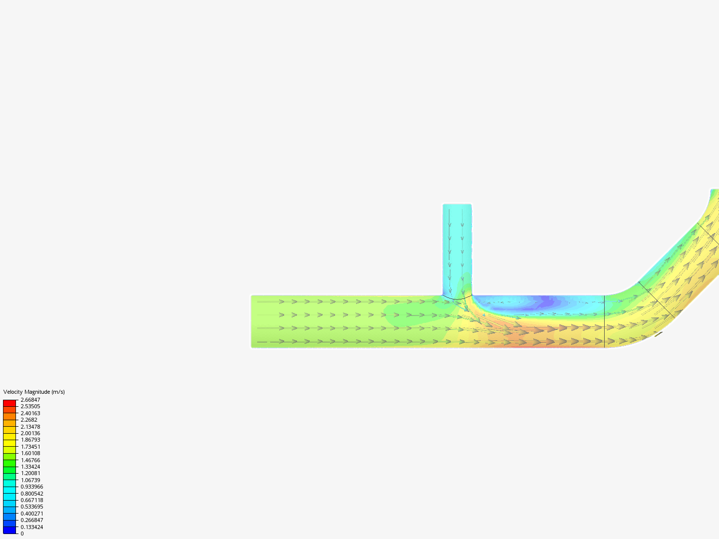 Tutorial 2: Pipe junction flow by pkenan | SimScale