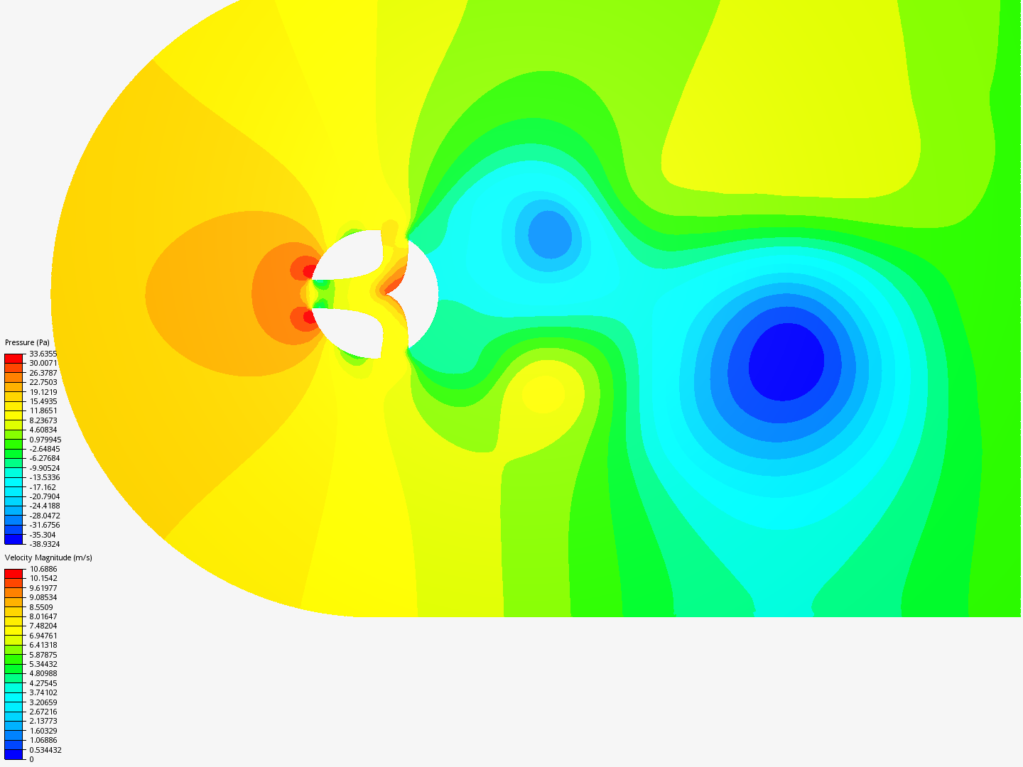 Circle 2D CFD test by pkooren | SimScale