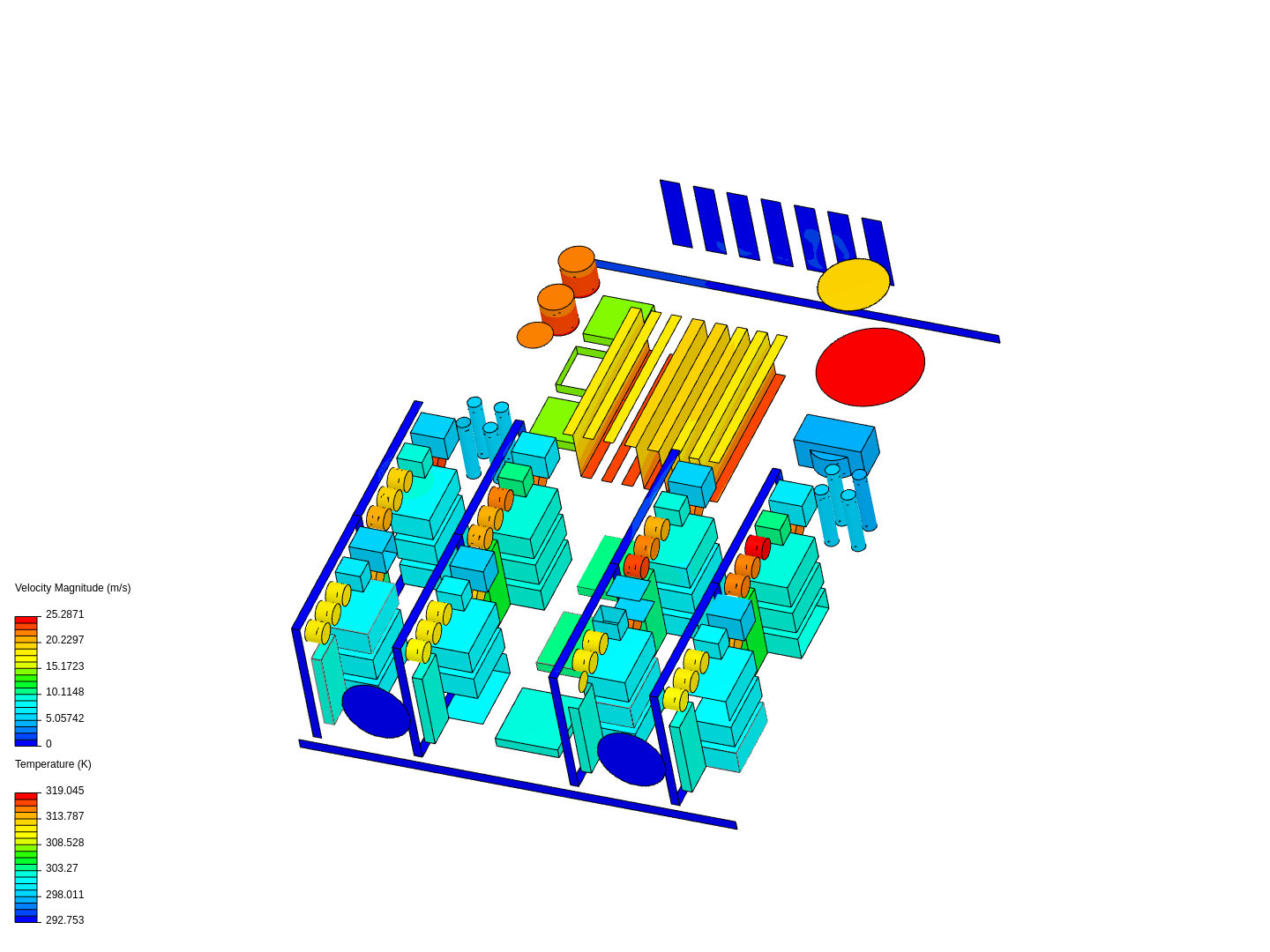 Electronic package cooling -CHT Simulation by poonamgurav923 | SimScale