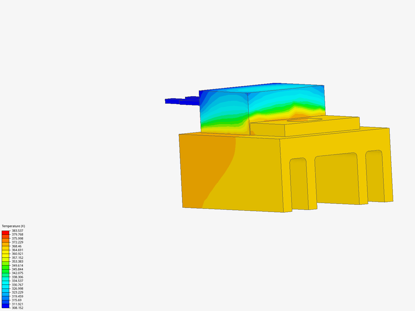 MOSFET&HEATSINK THERMAL ANALYSIS by ppanteleakis | SimScale