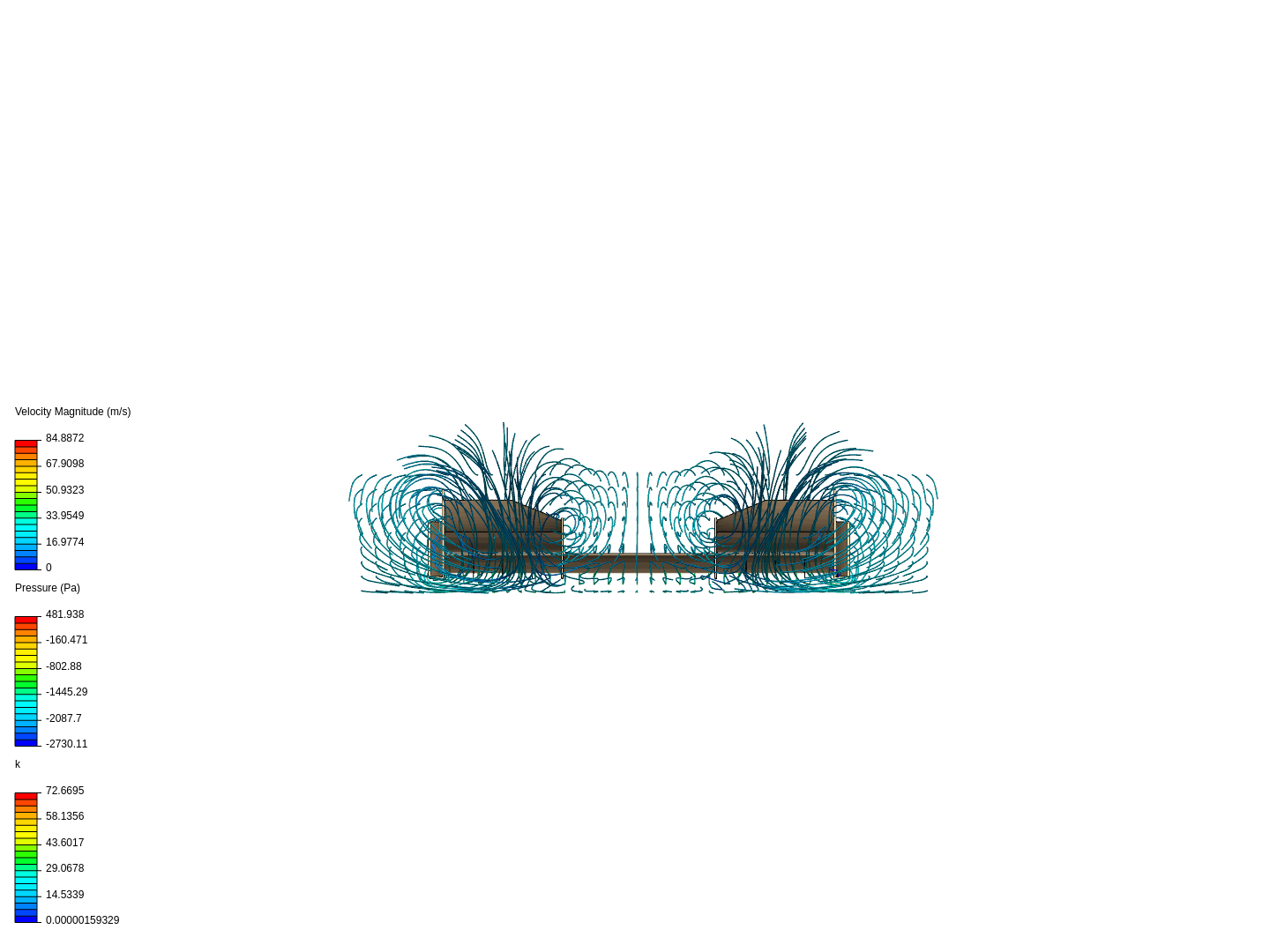 Front wing with Cascades by prasas2 | SimScale