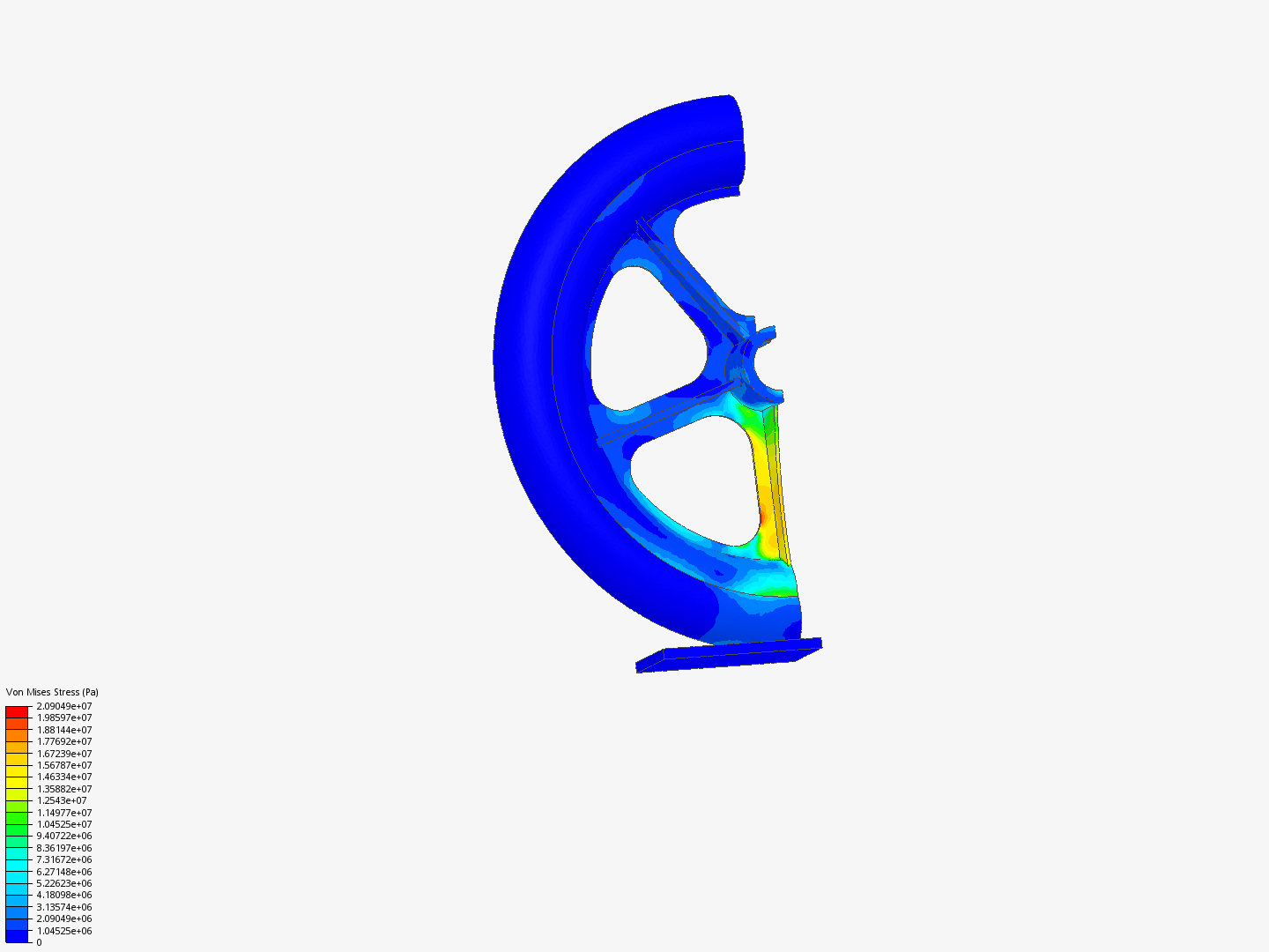 WHEEL ANALYSIS by prathyushabiec | SimScale