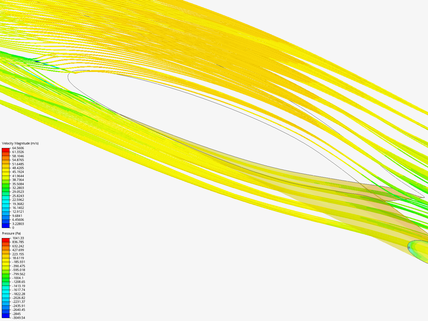 BWB 5deg Deflection by princerawatfor | SimScale