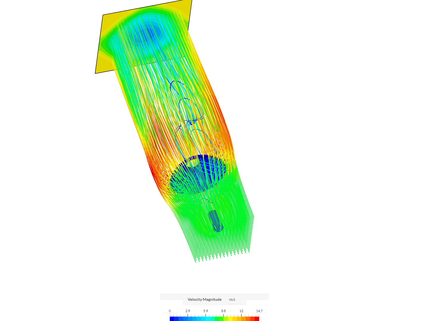 Parachute CFD - Copy by prithika2006 | SimScale