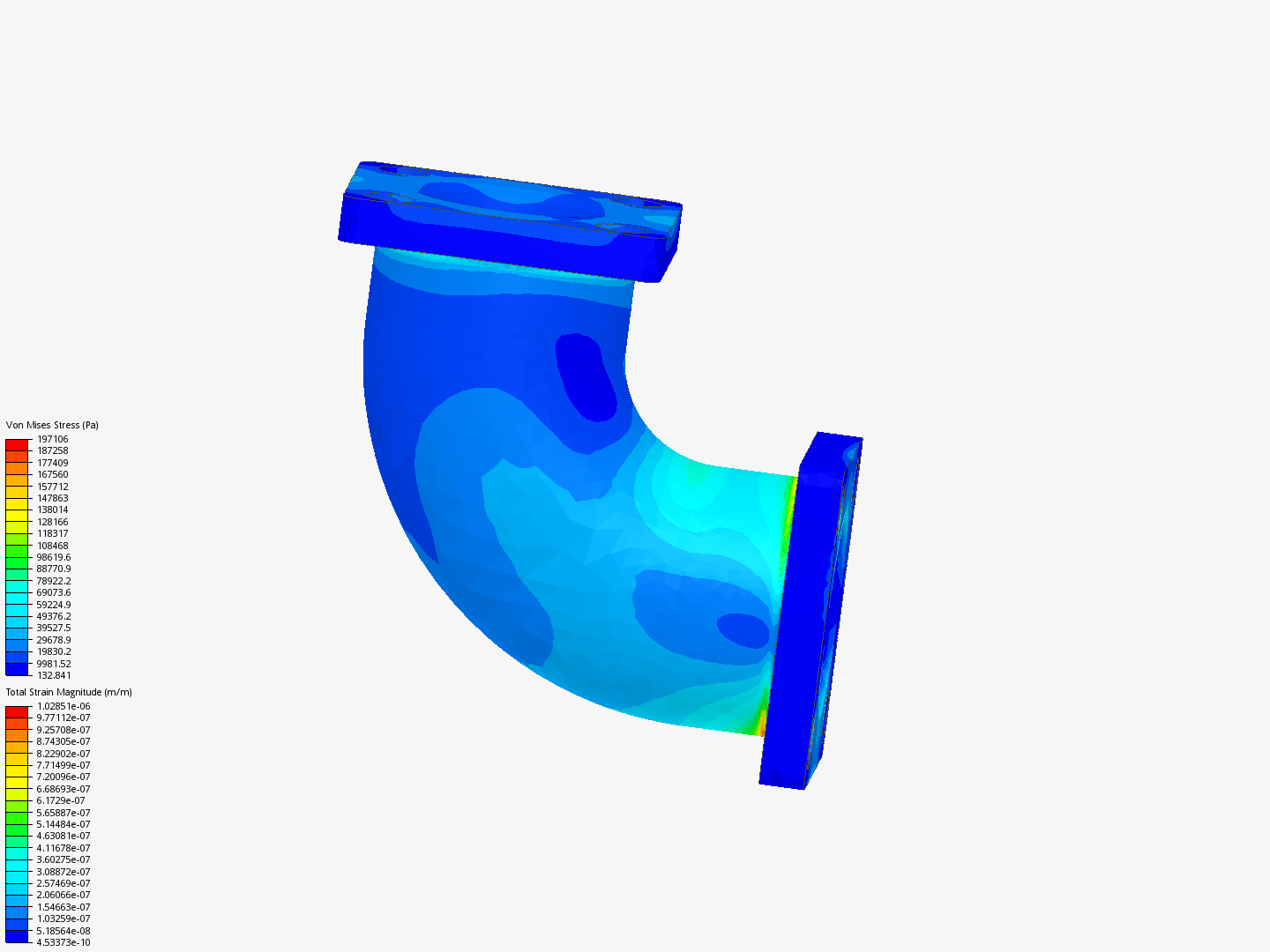 90degree flenge by pur_patri | SimScale