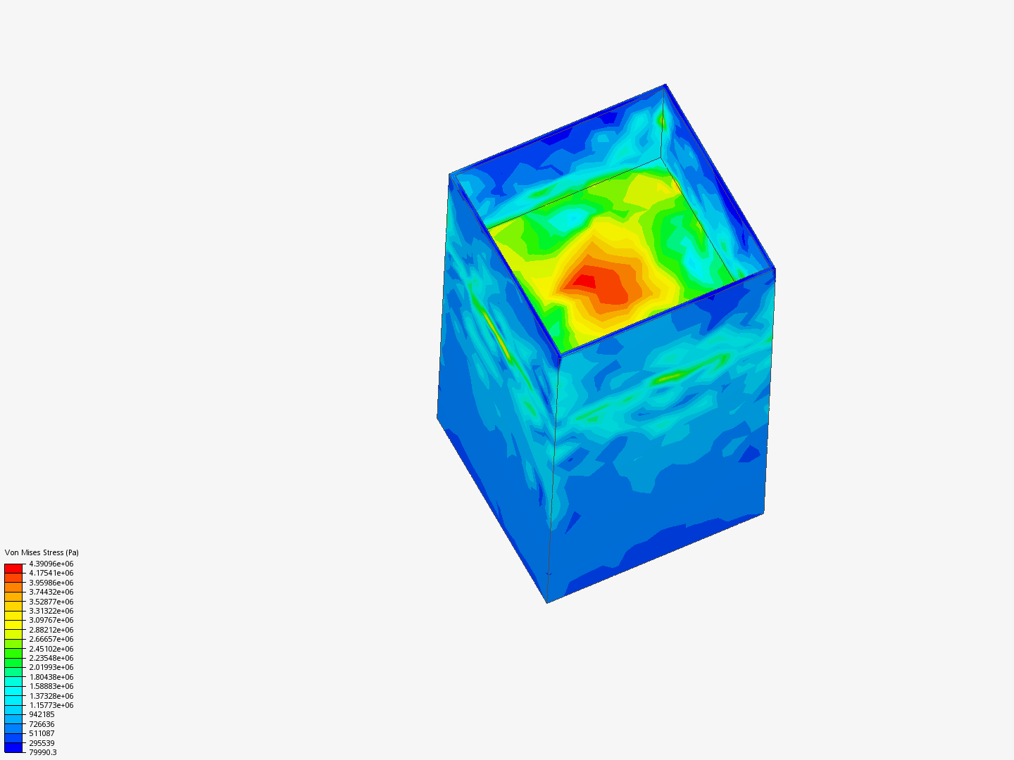 Square Simiulation by pyuga | SimScale